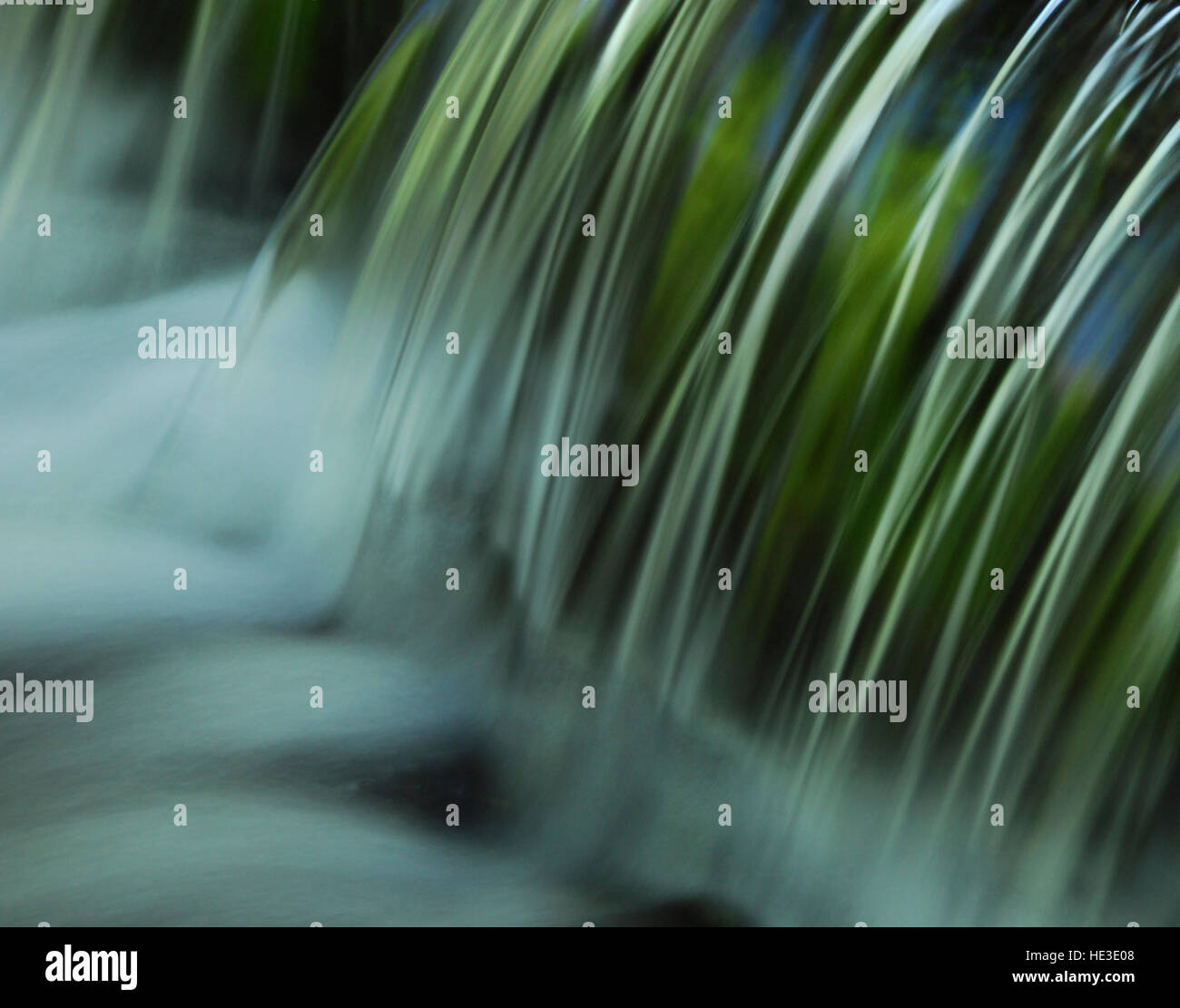 Close Up of Flowing Water Stock Photo - Alamy
