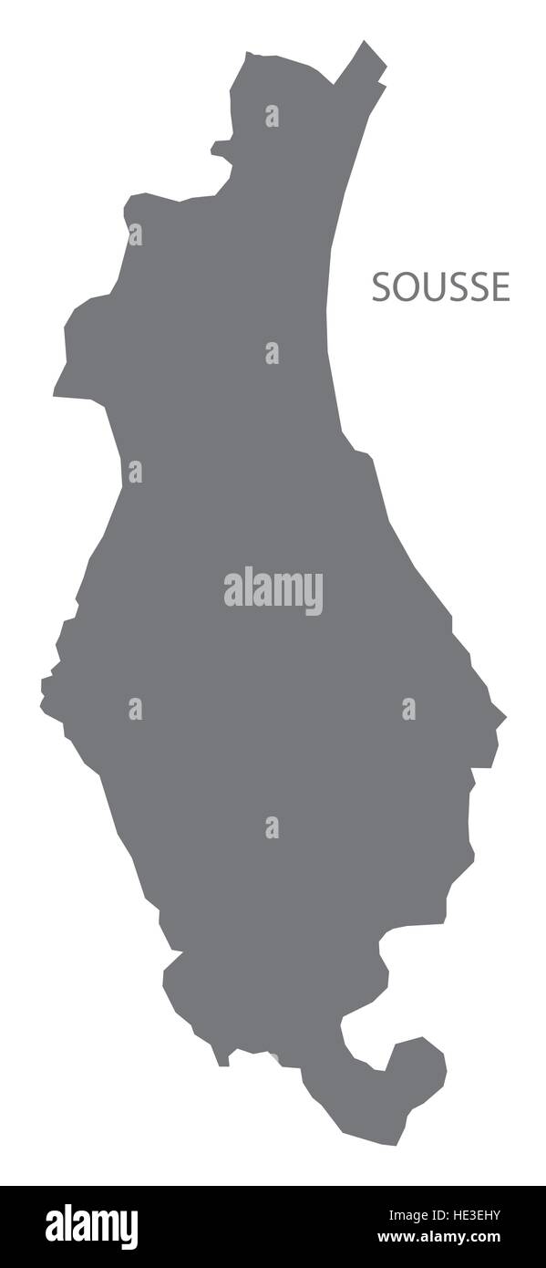 Sousse tunisia map hi-res stock photography and images - Alamy