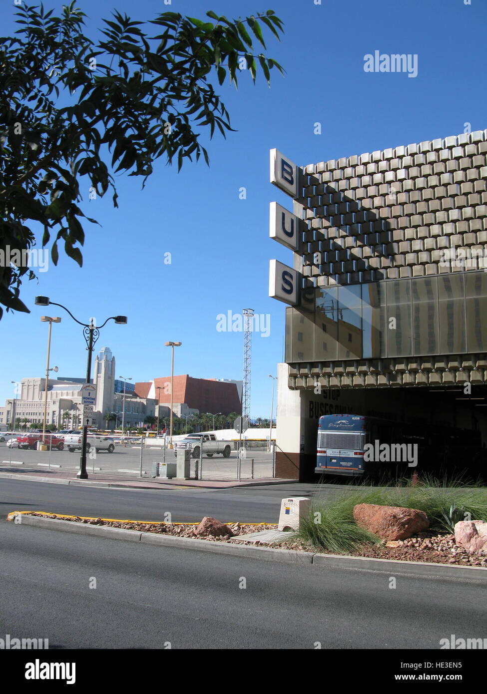 Bus Station, Las Vegas, Nevada, USA Stock Photo - Alamy