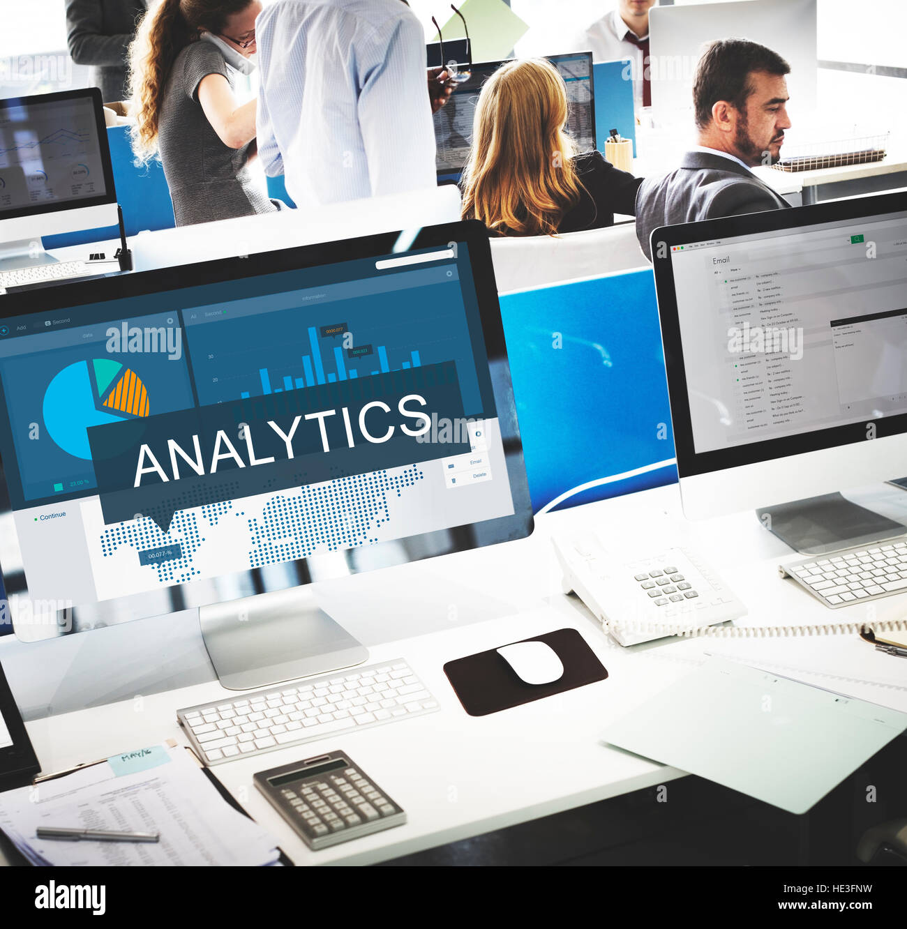 Accounting Analysis Business Graphic Success Concept Stock Photo - Alamy