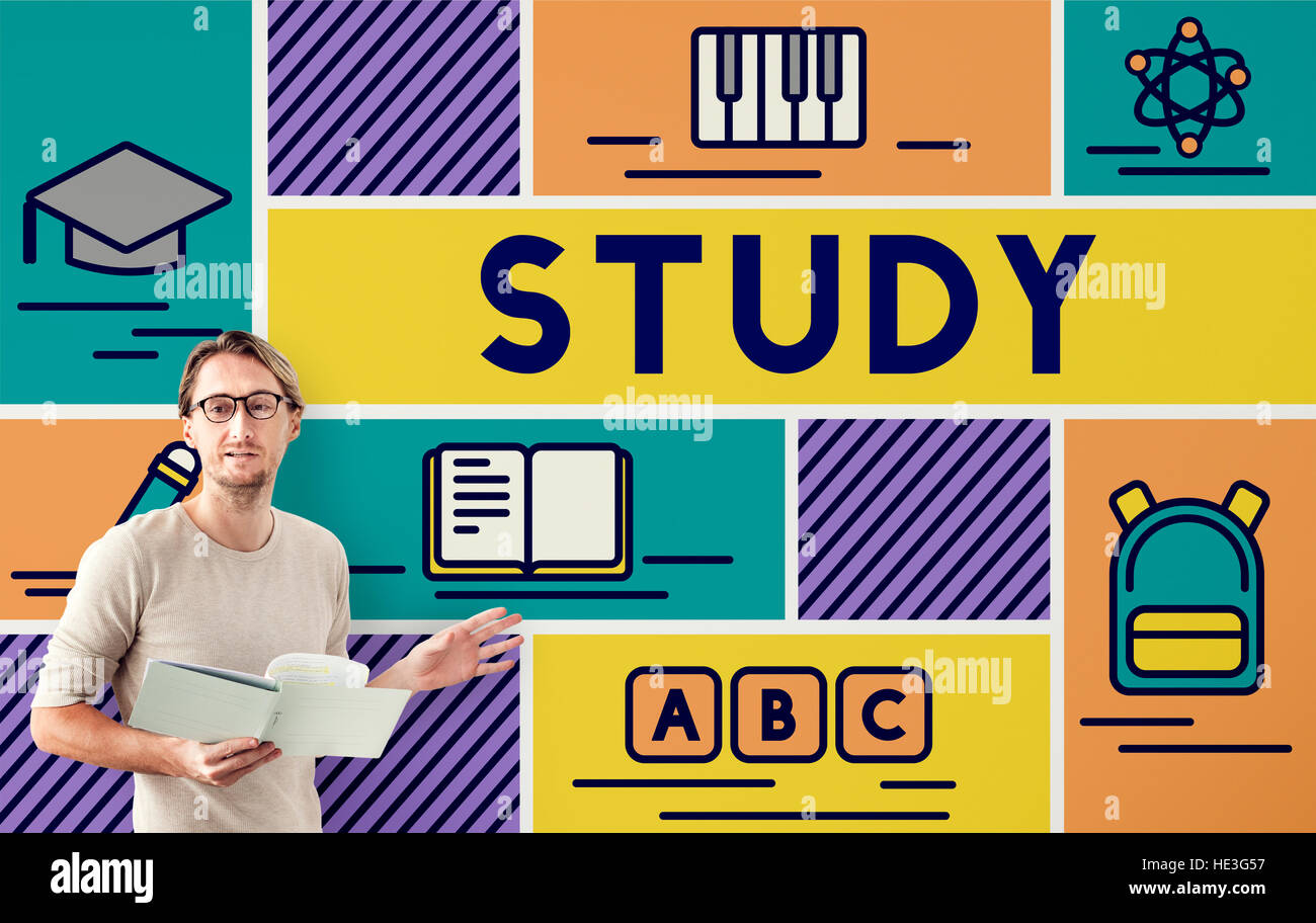 Study Education Schooling Class Knowledge Concept Stock Photo - Alamy