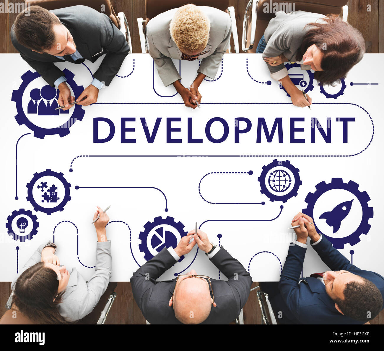 Business startup symbols hi-res stock photography and images - Alamy