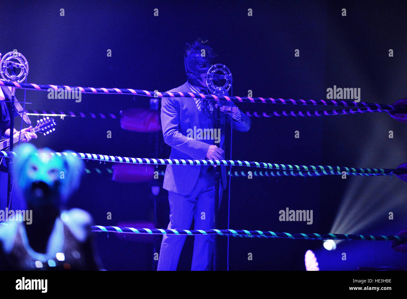 Maynard James Keenan of Puscifer as the band perform live onstage at ...