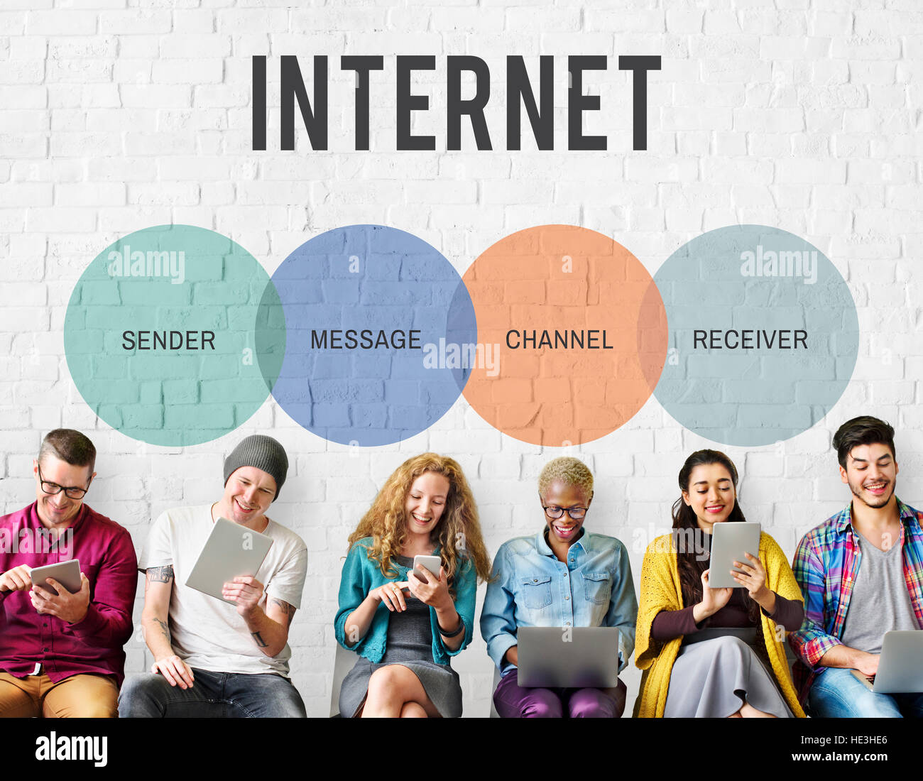 Internet Digital Technology Connection Network Concept Stock Photo - Alamy