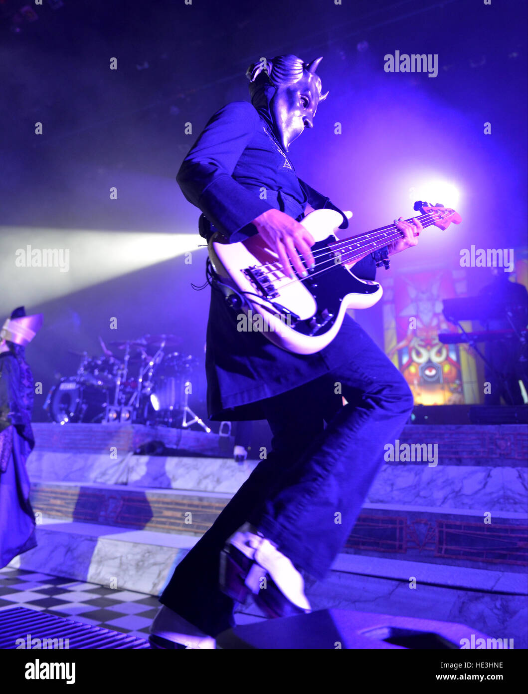 Swedish heavy metal band Ghost performs live in concert at Fillmore ...
