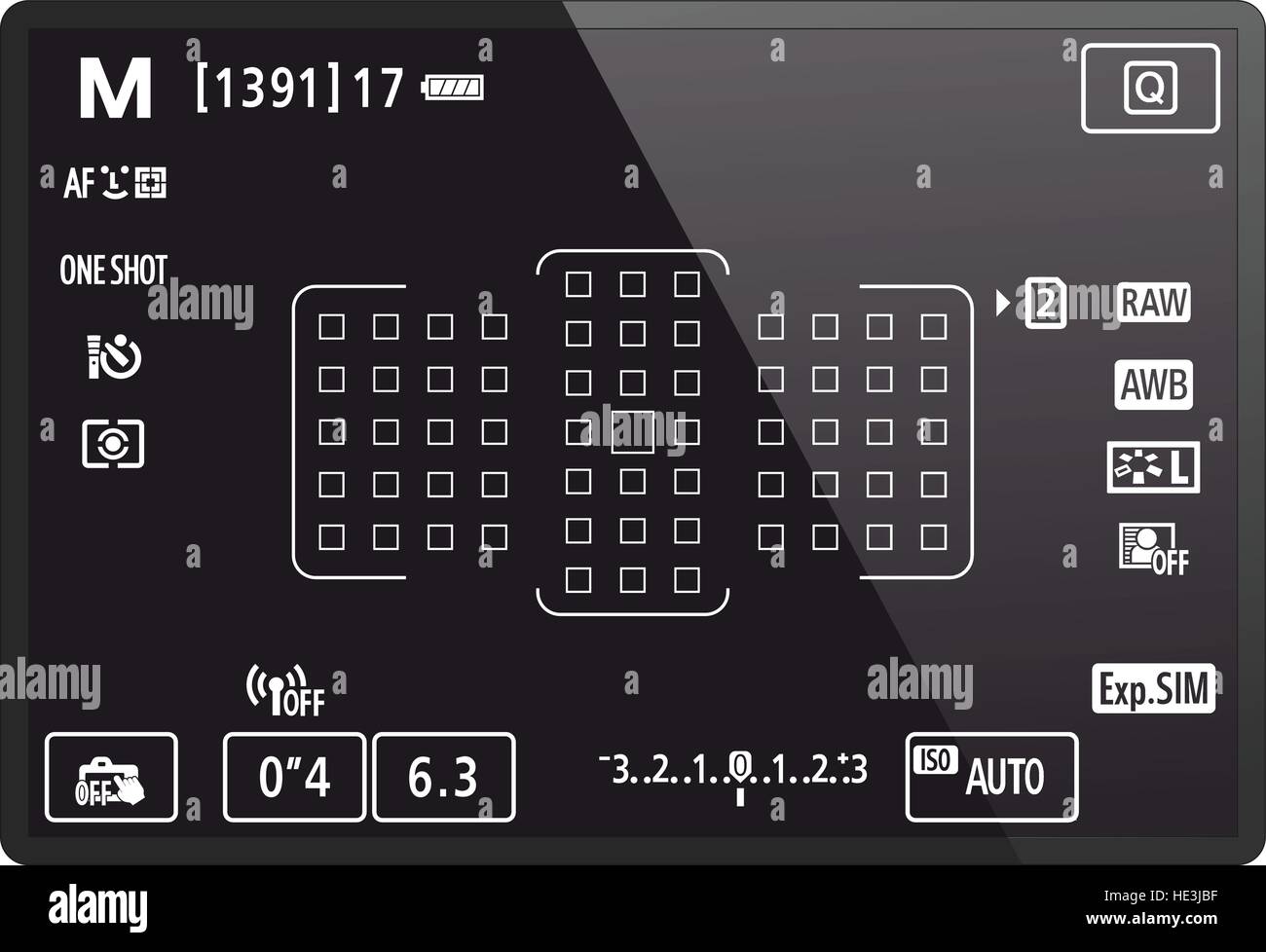 Camera raw Stock Vector Images - Alamy