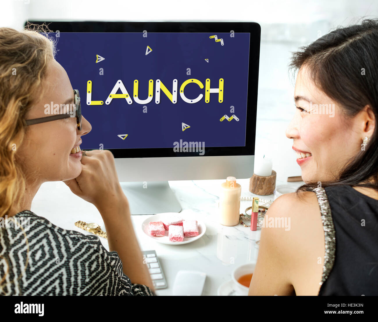 Brand Goals Launch Startup Success Vision Concept Stock Photo - Alamy