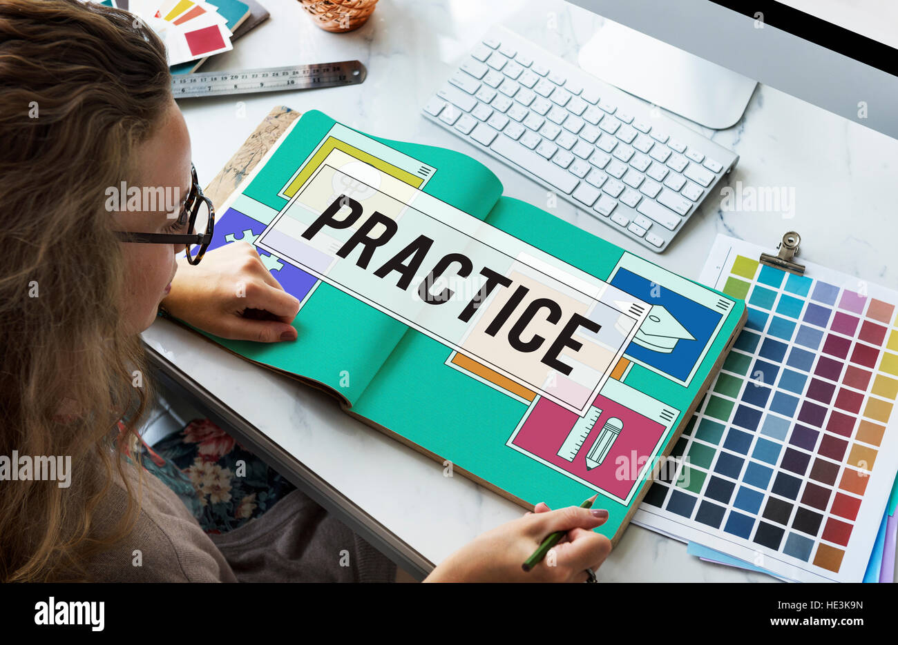 Education Skills Practice Study Learning Concept Stock Photo - Alamy