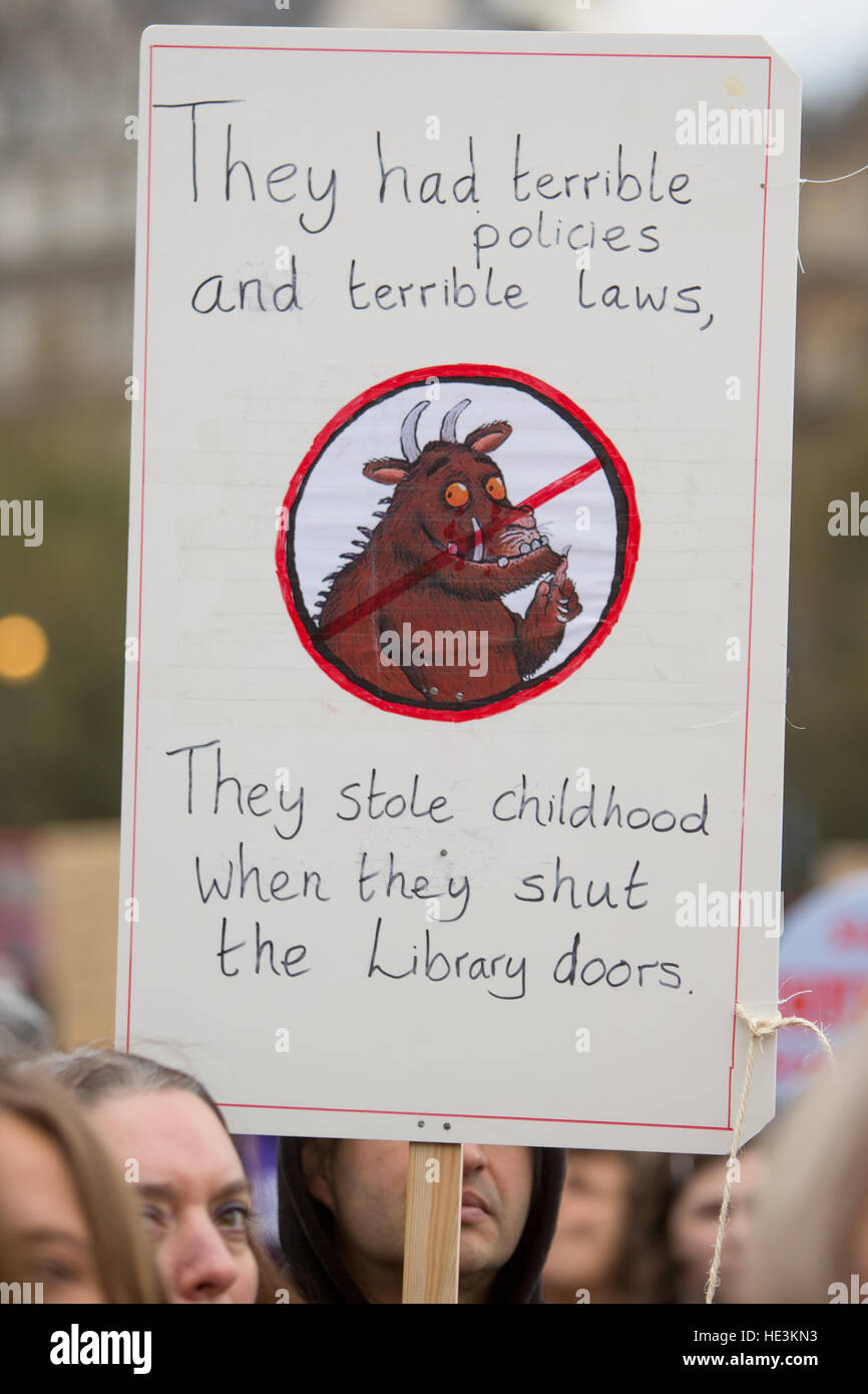 March against cuts to National Libraries, Museums & Galleries Featuring ...