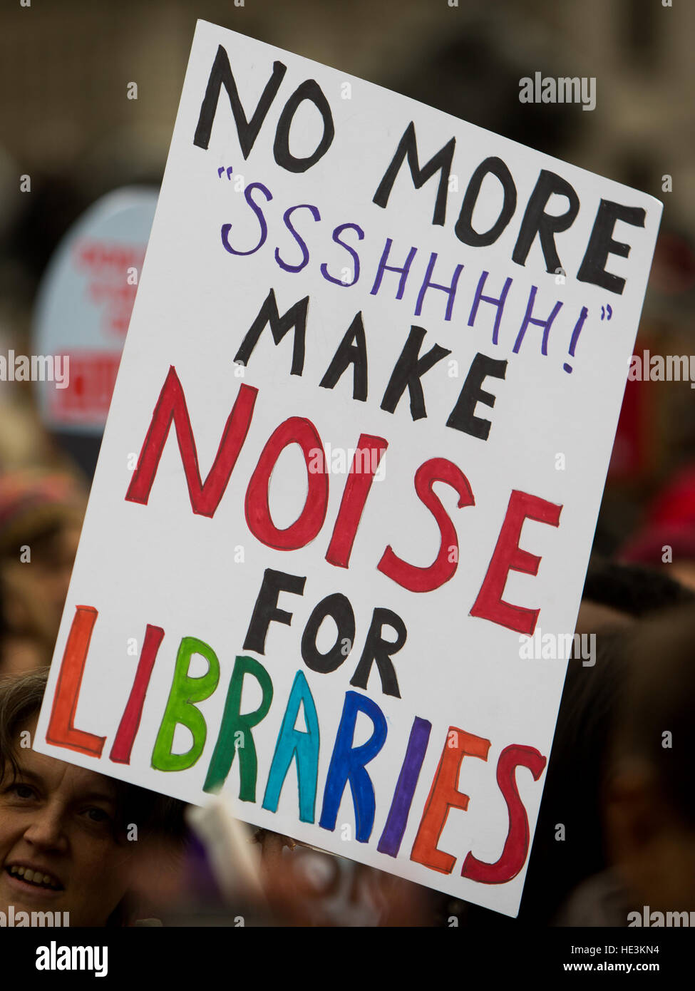 March against cuts to National Libraries, Museums & Galleries Featuring ...