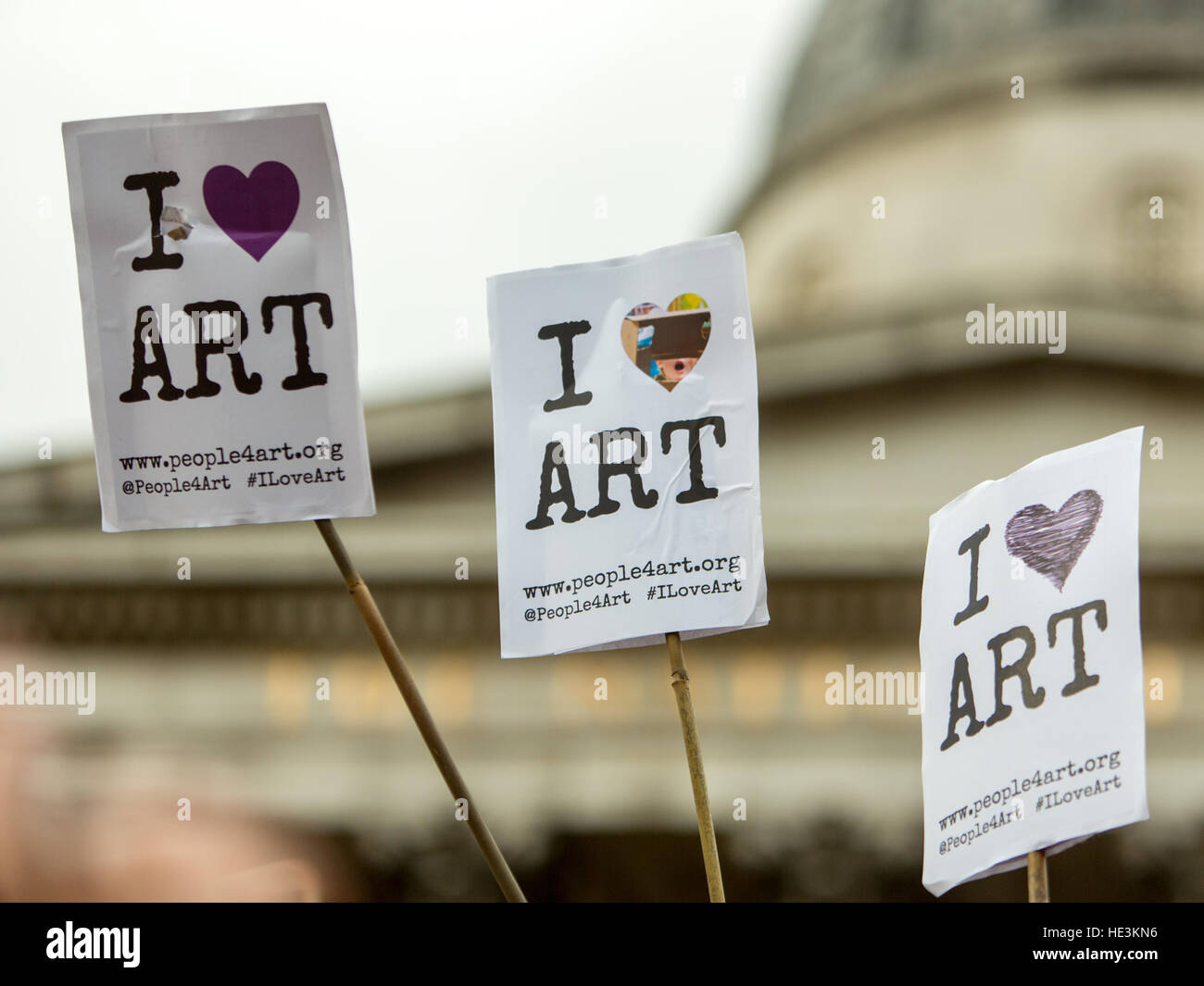 March against cuts to National Libraries, Museums & Galleries Featuring ...