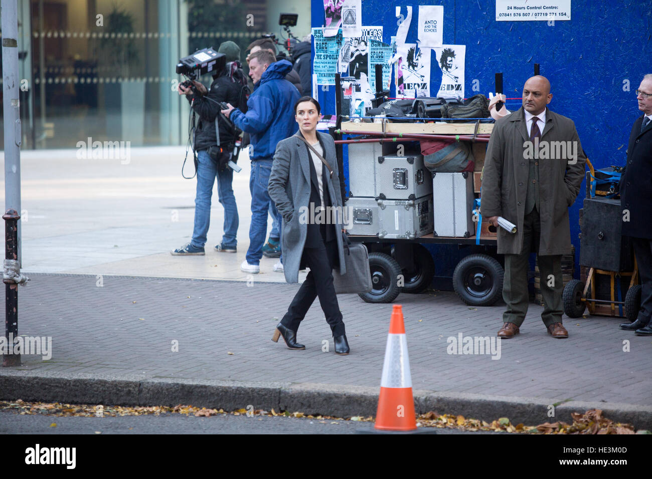 Vicky McClure on set filming the BBC series 'Line of Fire' Featuring ...
