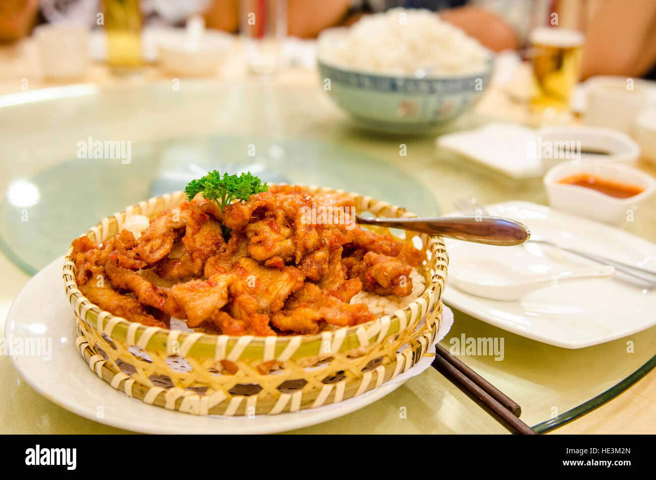Local cuisine dining Shanghai, China Stock Photo - Alamy