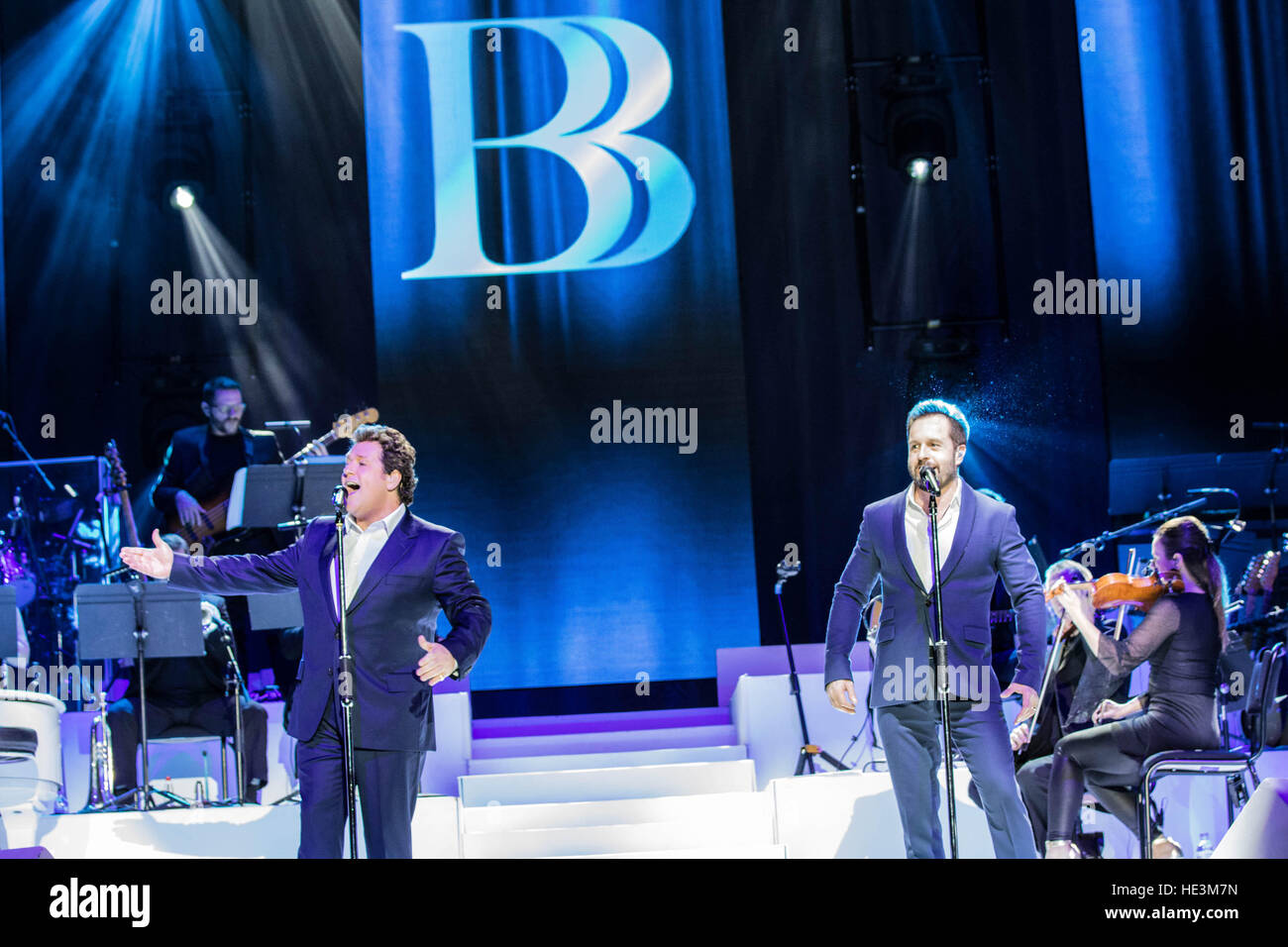 Michael Ball and Alfie Boe live in concert at the Bournemouth International Centre Featuring ...