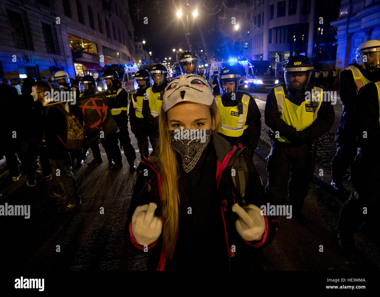 Million Mask March, London, UK Protest Featuring: Atmosphere Where ...