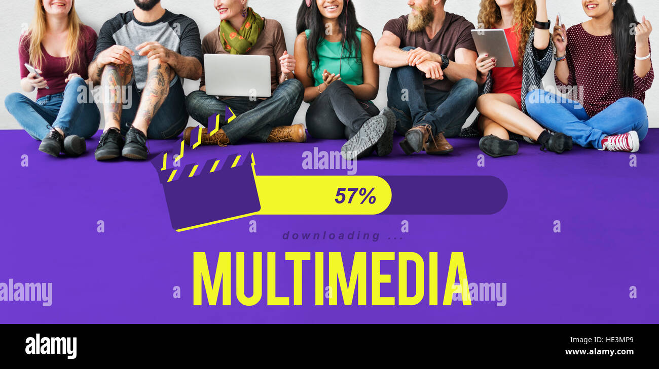 Entertainment Multimedia Theatre Movies Concept Stock Photo - Alamy