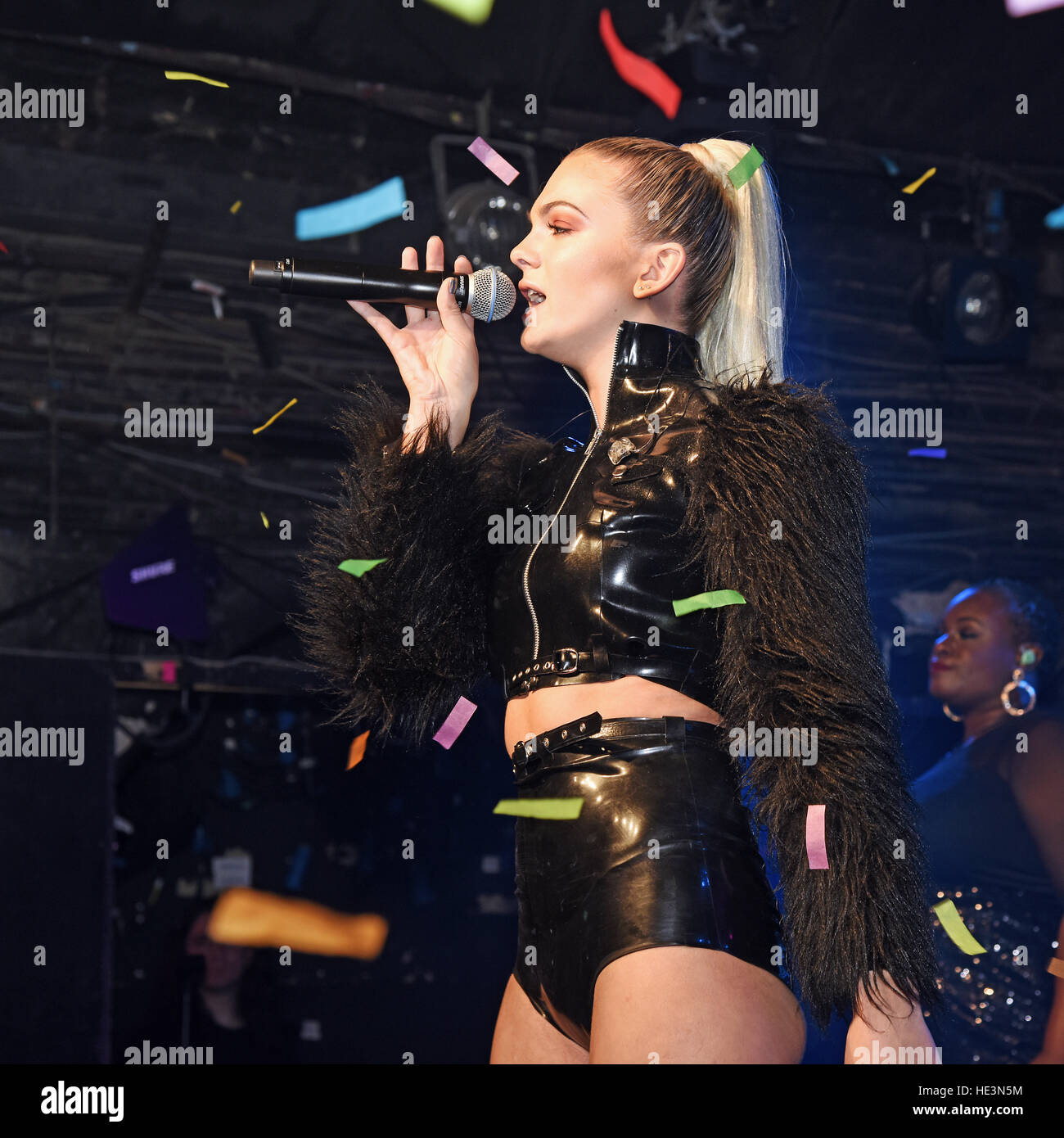 X Factor winner 2015 Louisa Johnson performs at G-A-Y in London. Last ...