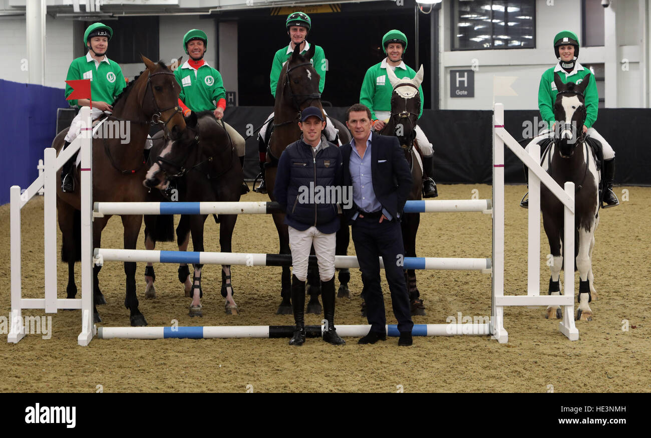 (From left to right, back row) Jamie Spencer, Frankie Dettori, Adam ...