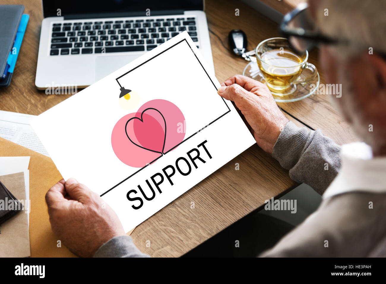 Donations Charity Support Love Care Heart Concept Stock Photo - Alamy
