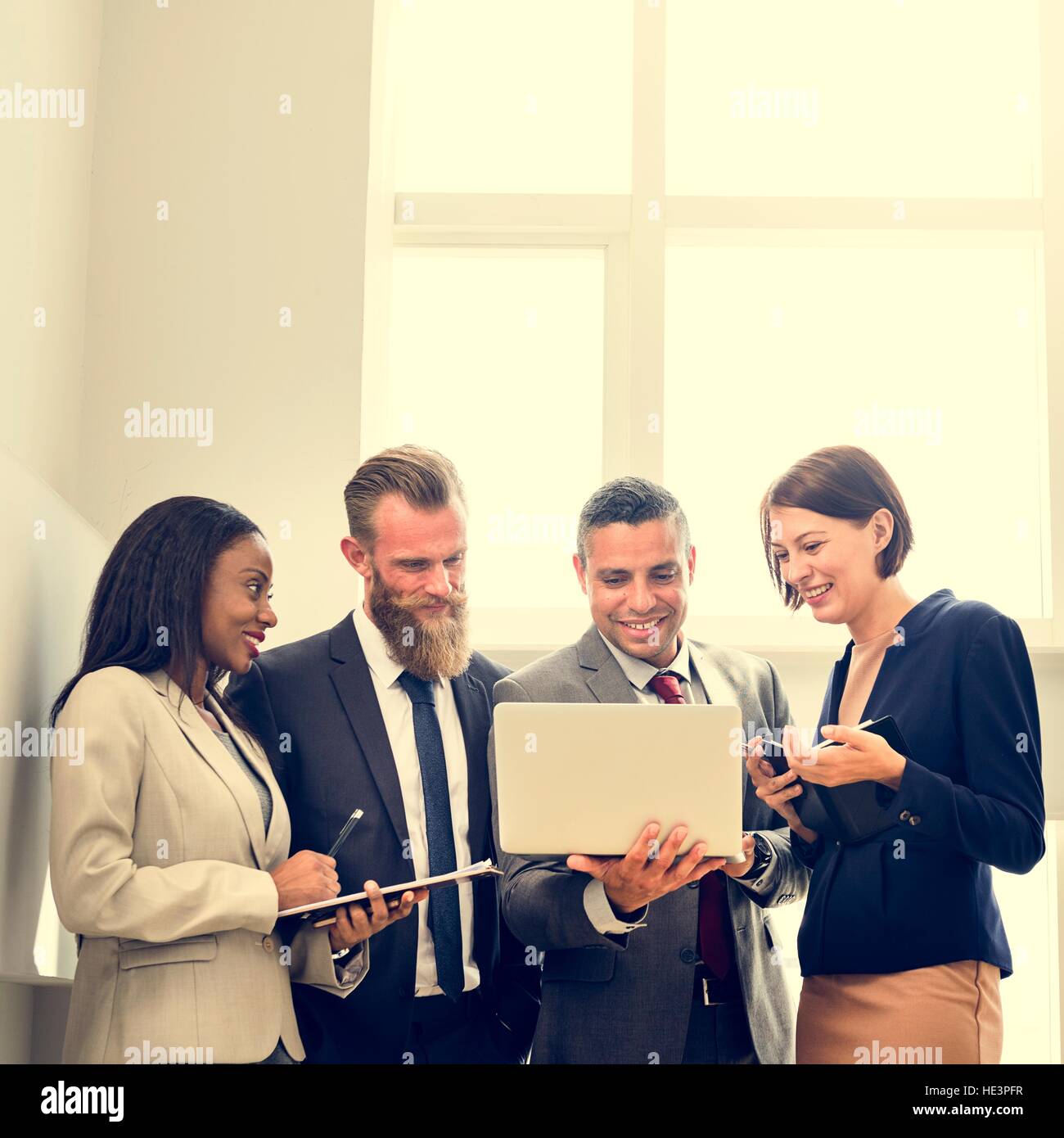 Business Team Working Research Planning Concept Stock Photo - Alamy