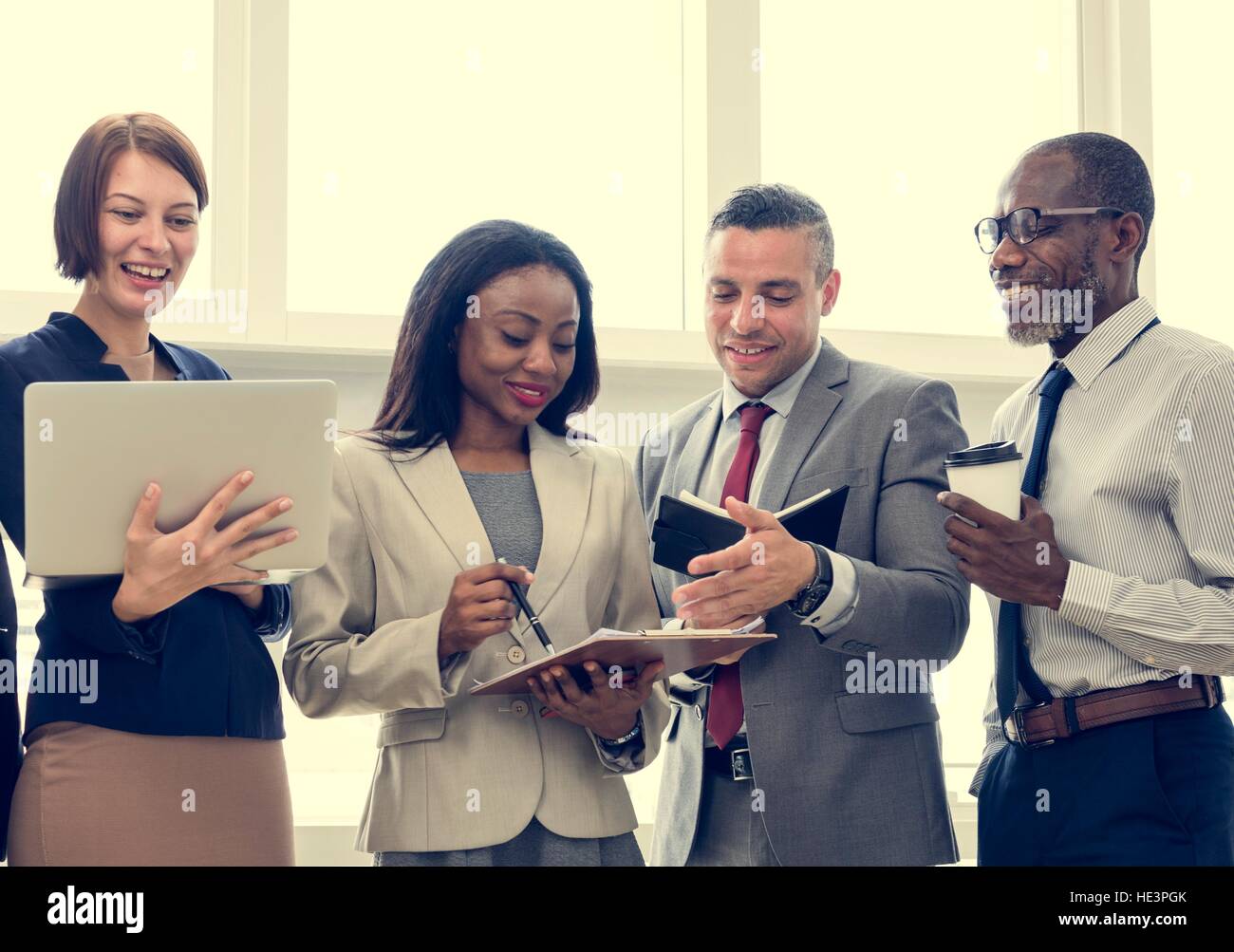 Business Team Working Research Planning Concept Stock Photo - Alamy