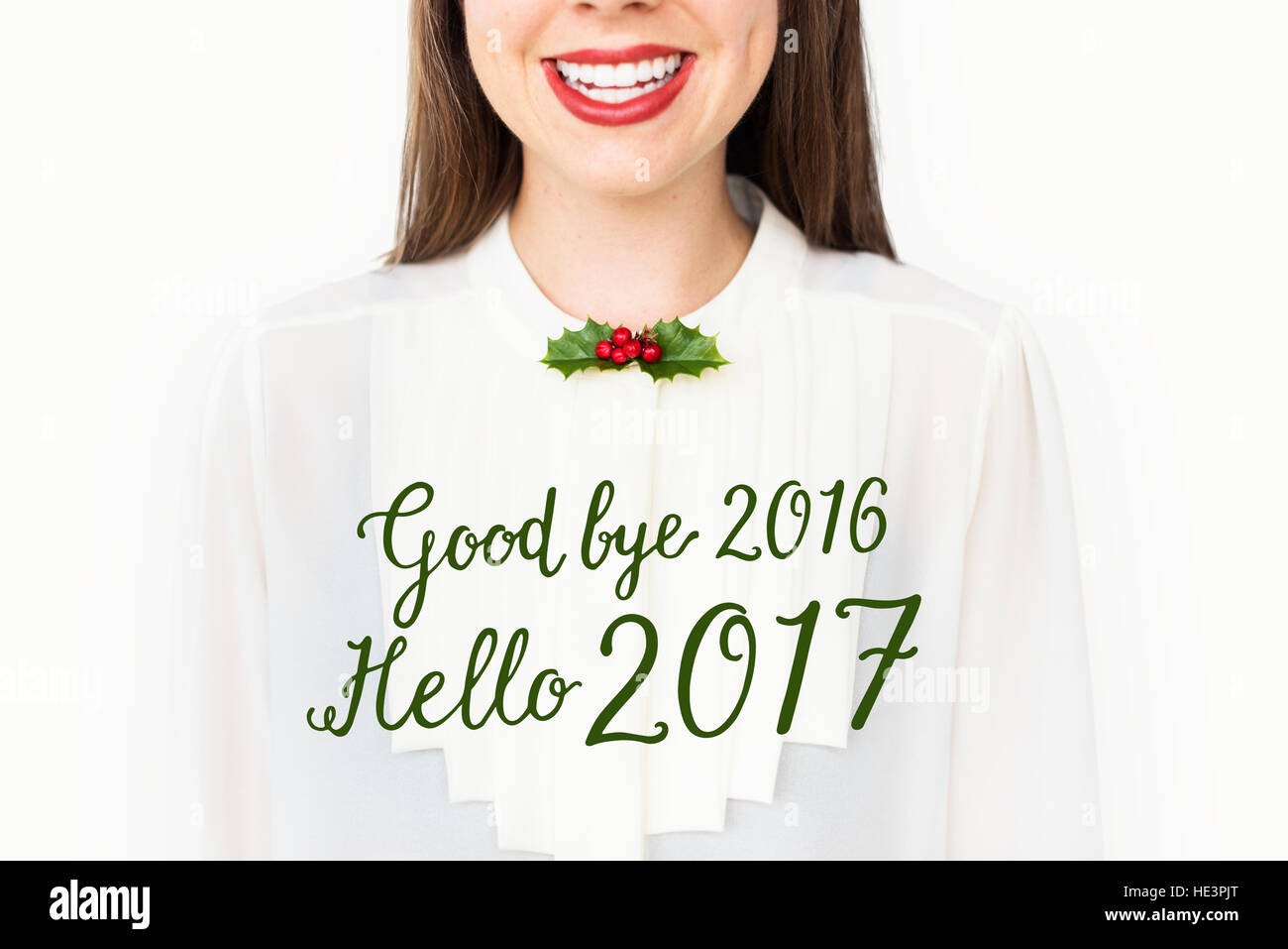 Good bye 2016 Hello 2017 New Year Stock Photo - Alamy