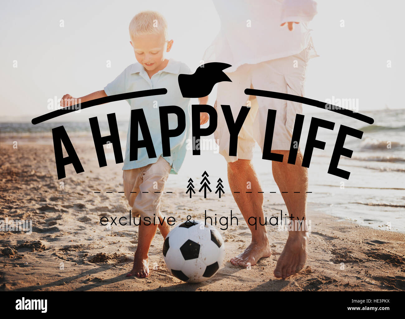 Happy Life Recreation Fun Concept Stock Photo - Alamy