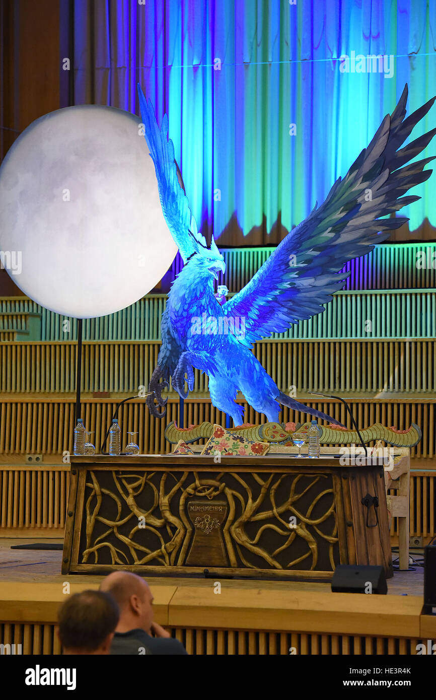 'Die Feder eines Greifs' book reading of childrens book author Cornelia ...