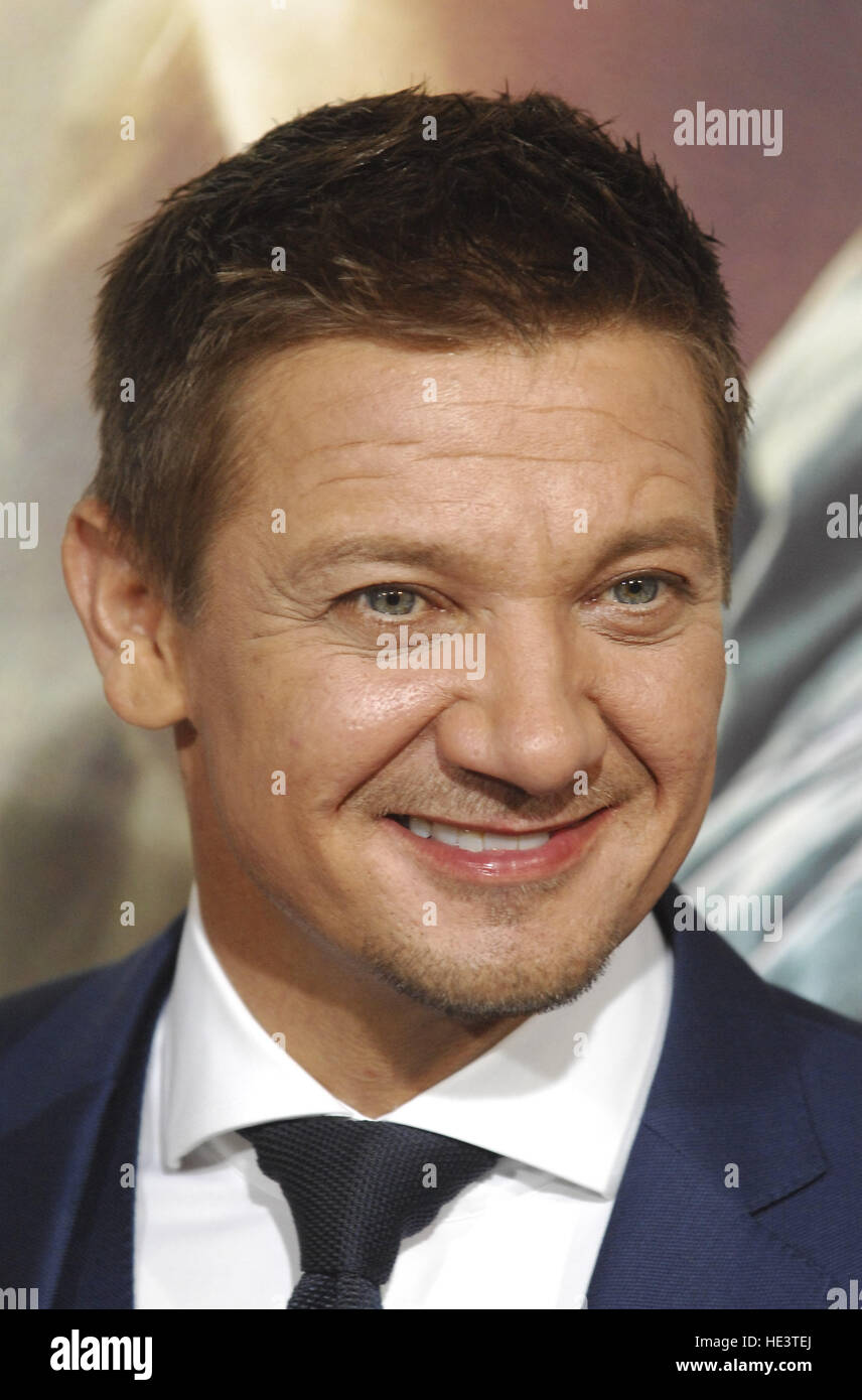 Film Premiere of Arrival Featuring: Jeremy Renner Where: Los Angeles ...