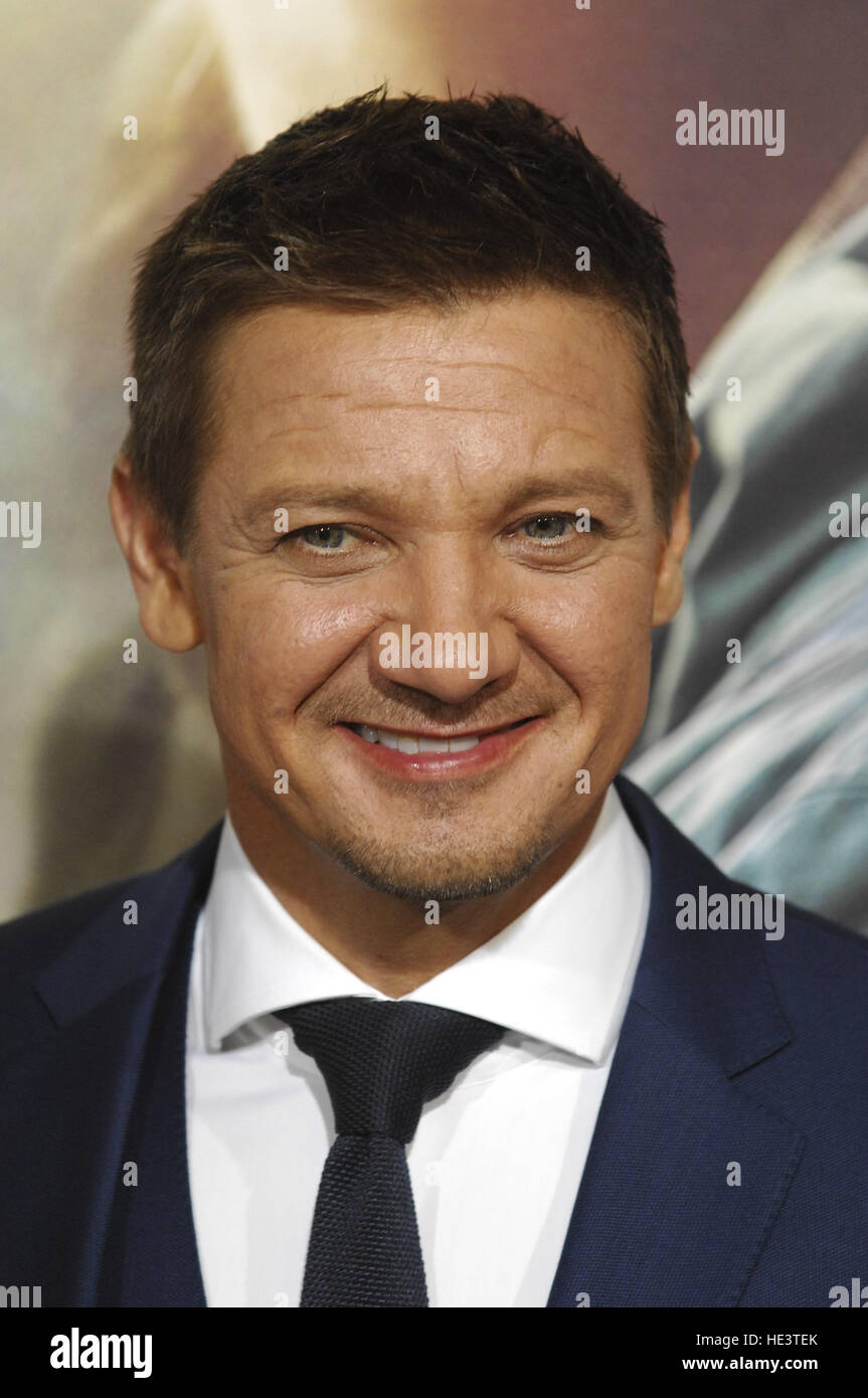 Film Premiere of Arrival Featuring: Jeremy Renner Where: Los Angeles ...