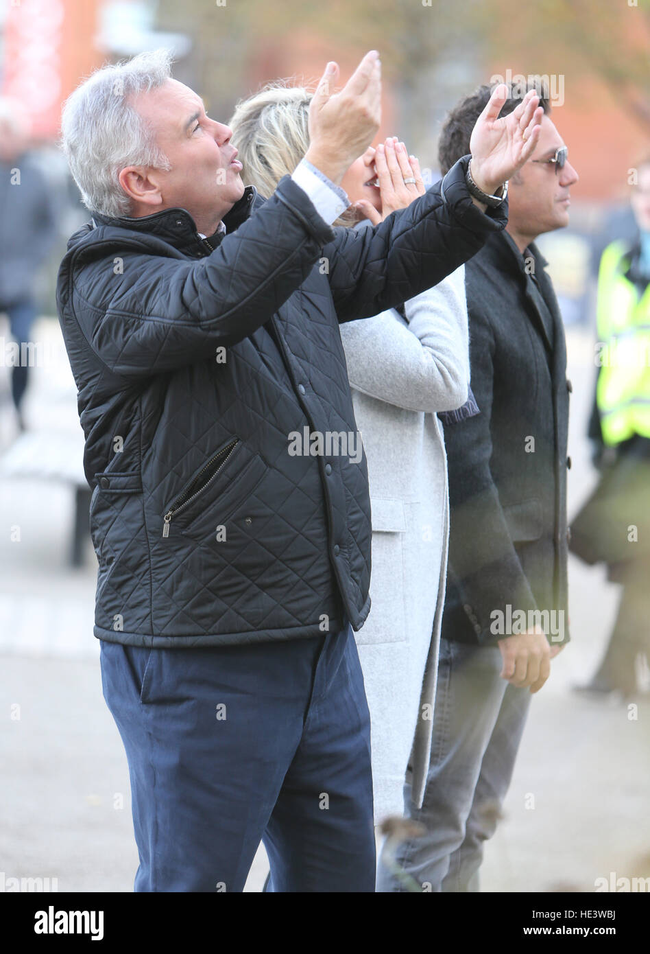 Eamonn Holmes and Ruth Langsford filming outside ITV Studios Featuring ...
