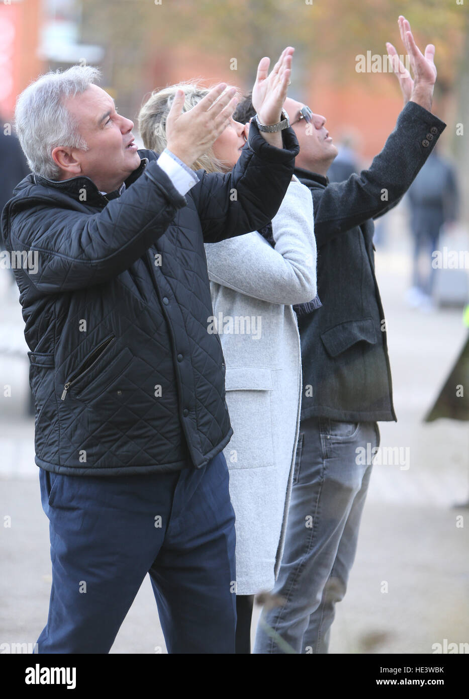Eamonn Holmes and Ruth Langsford filming outside ITV Studios Featuring ...
