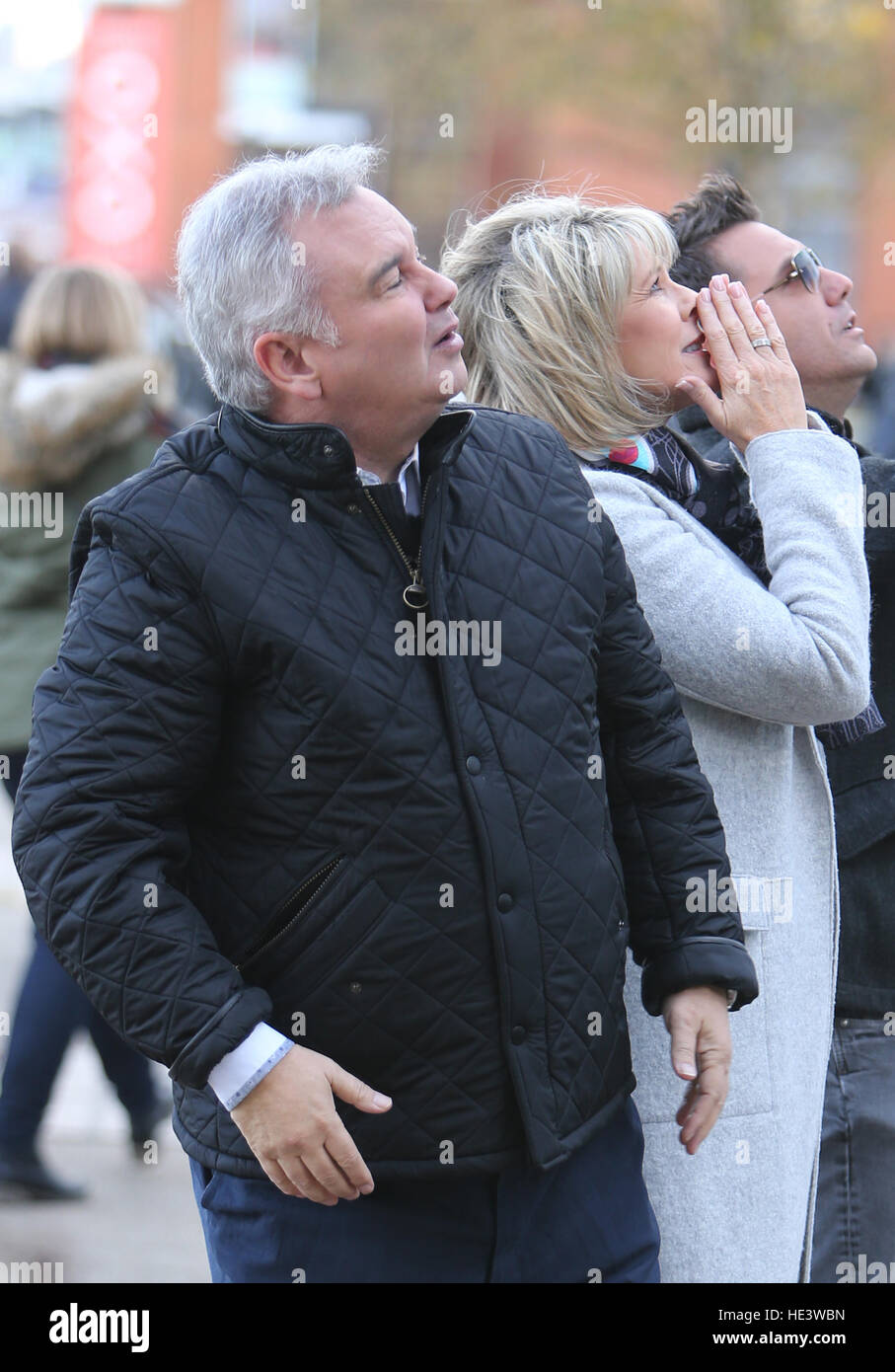 Eamonn Holmes and Ruth Langsford filming outside ITV Studios Featuring ...