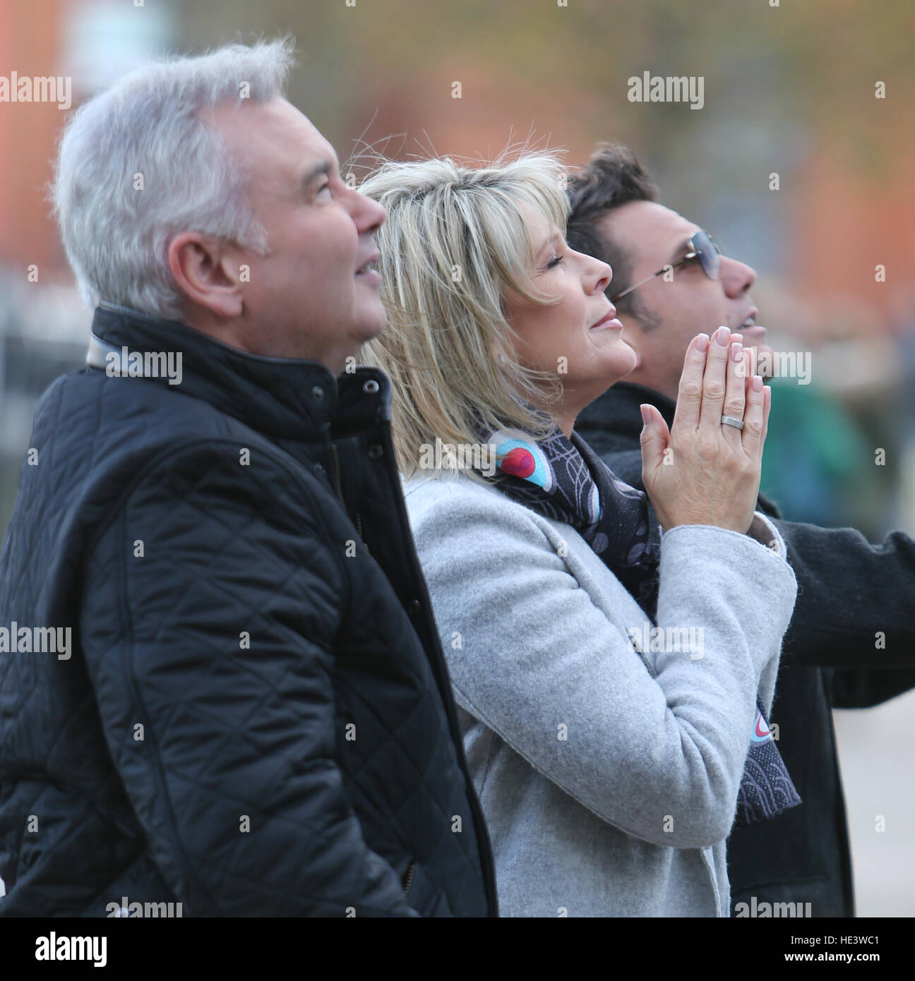 Eamonn Holmes and Ruth Langsford filming outside ITV Studios Featuring ...