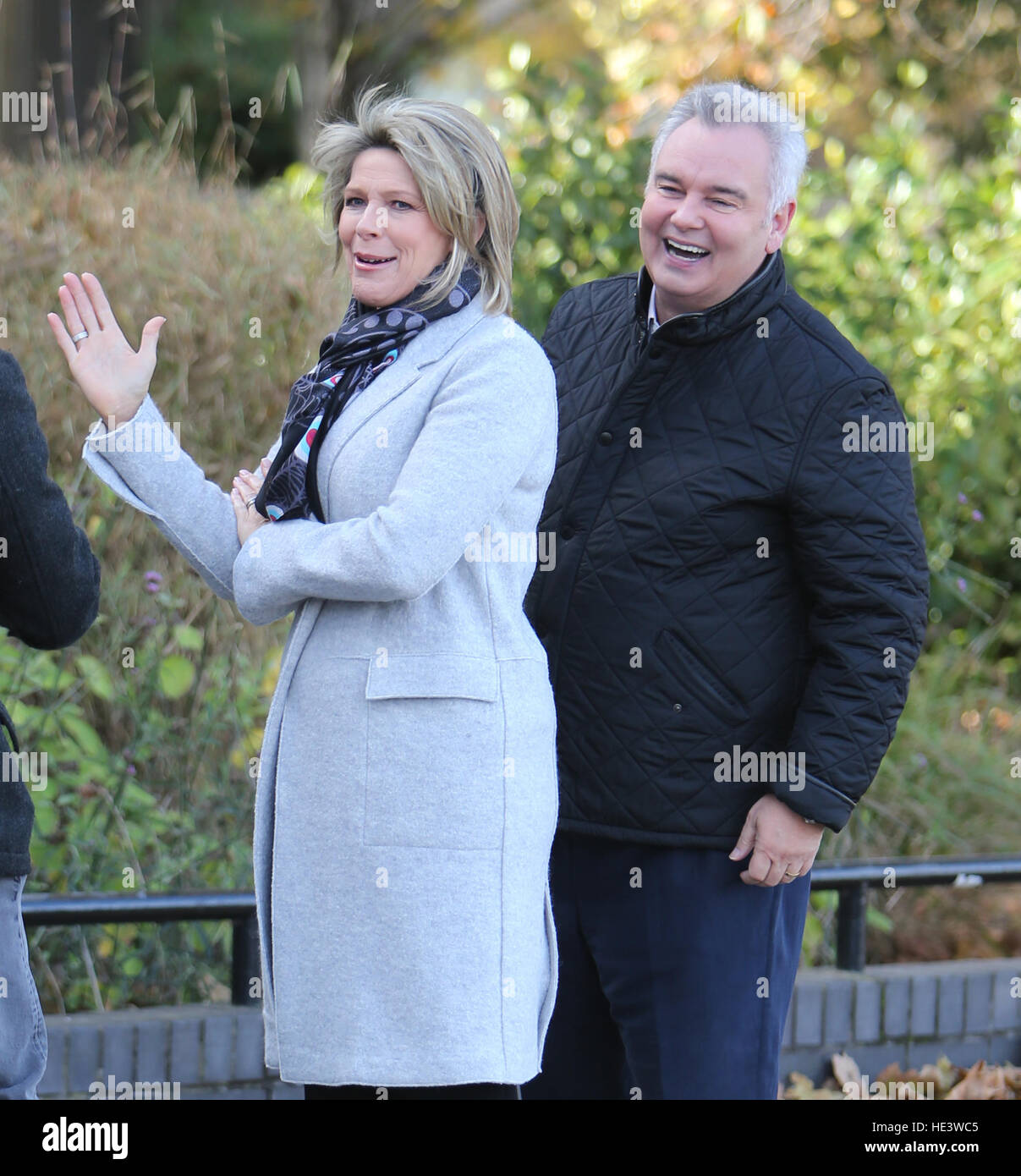 Eamonn Holmes and Ruth Langsford filming outside ITV Studios Featuring ...