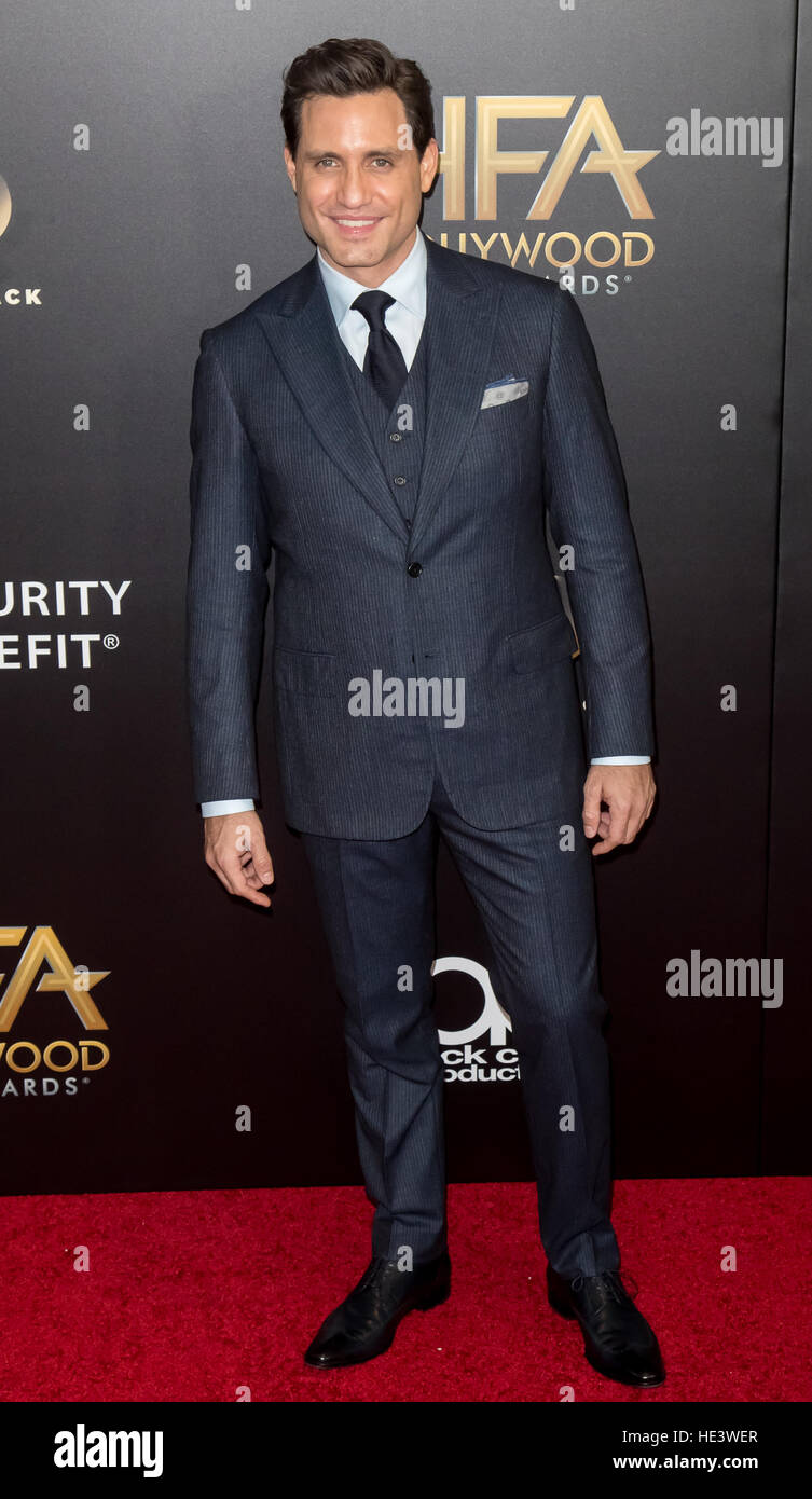 20th Annual Hollywood Film Awards - Arrivals Featuring: Edgar Ramirez ...