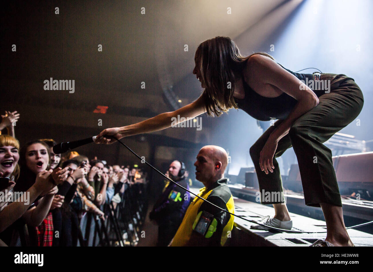 July Talk performing live in concert supporting Catfish and the ...