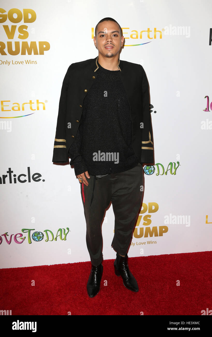 Premiere Of "God vs Trump" Featuring: Evan Ross Where: Hollywood ...