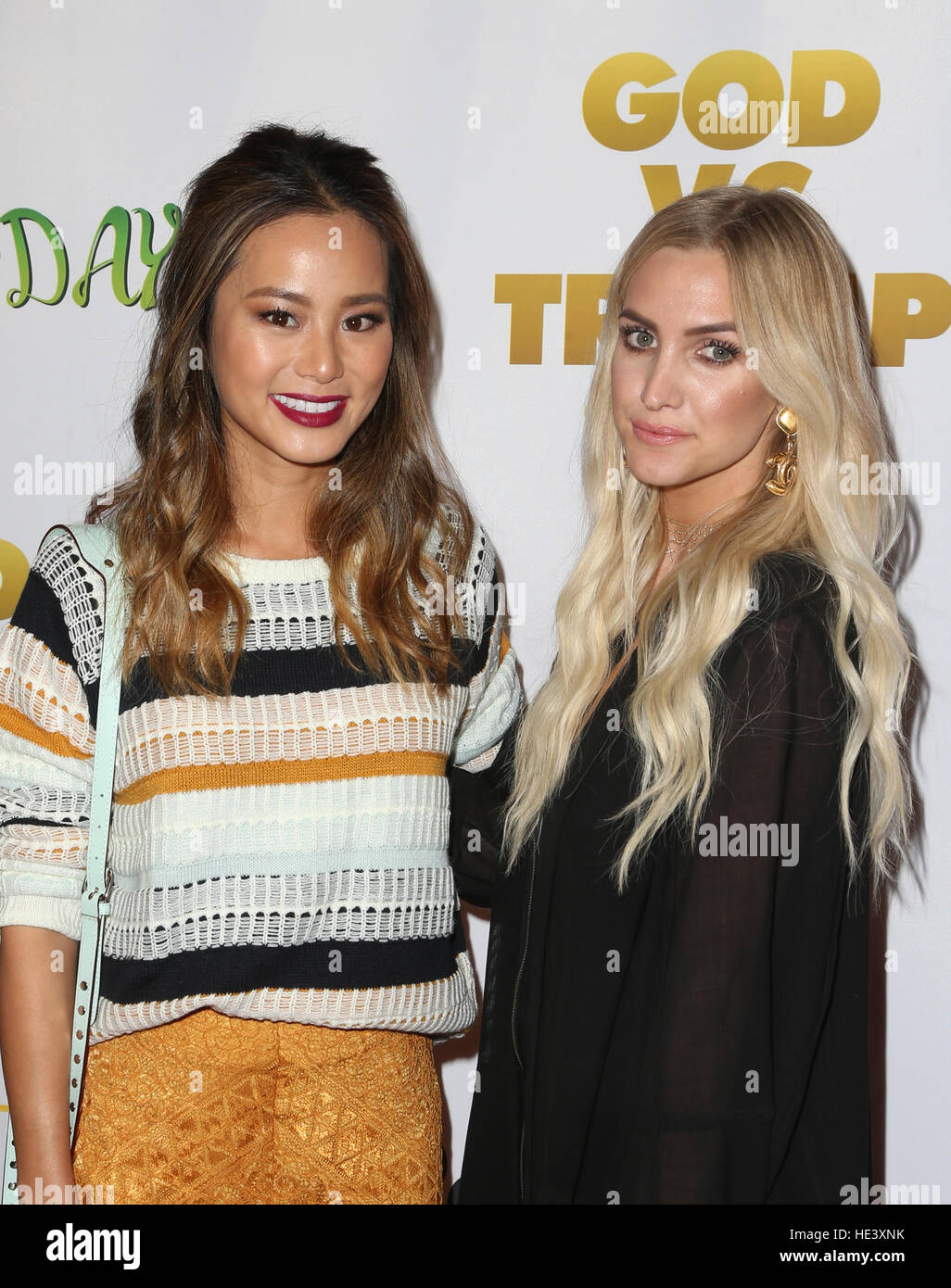 Premiere Of "God vs Trump" Featuring: Jaime Chung, Ashlee Simpson Where ...