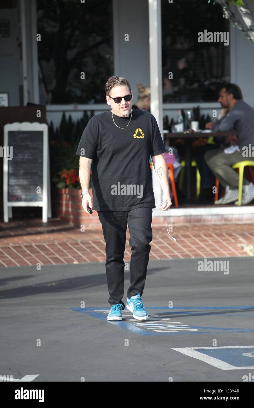 Jonah Hill after leaving a branch of Fred Segal in Beverly Hills ...