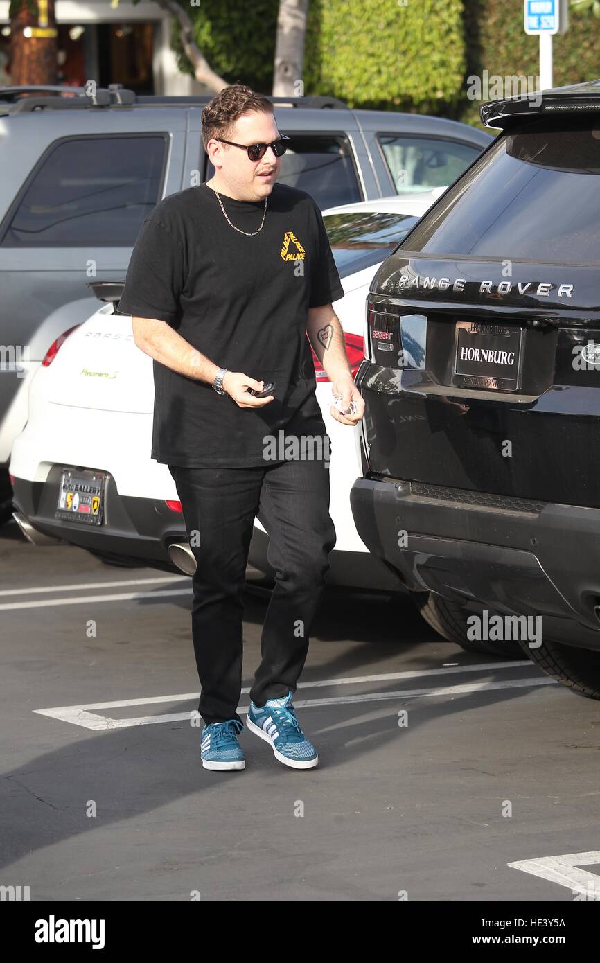 Jonah Hill after leaving a branch of Fred Segal in Beverly Hills ...