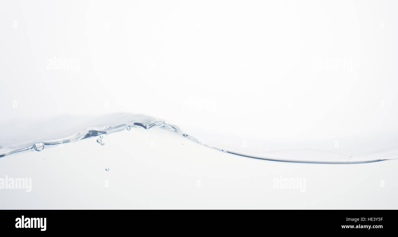 clear blue water waves and splashes side view Stock Photo - Alamy