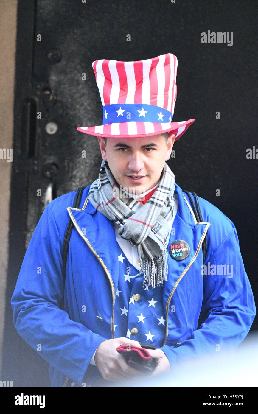 Donald Trump votes on Election Day 2016 Featuring: Donald Trump ...