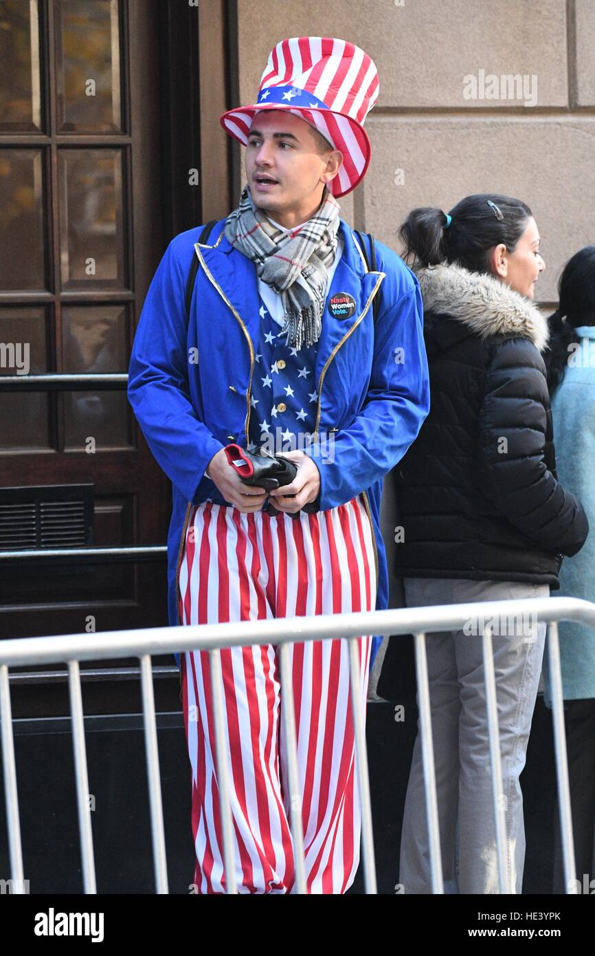 Donald Trump votes on Election Day 2016 Featuring: Donald Trump ...