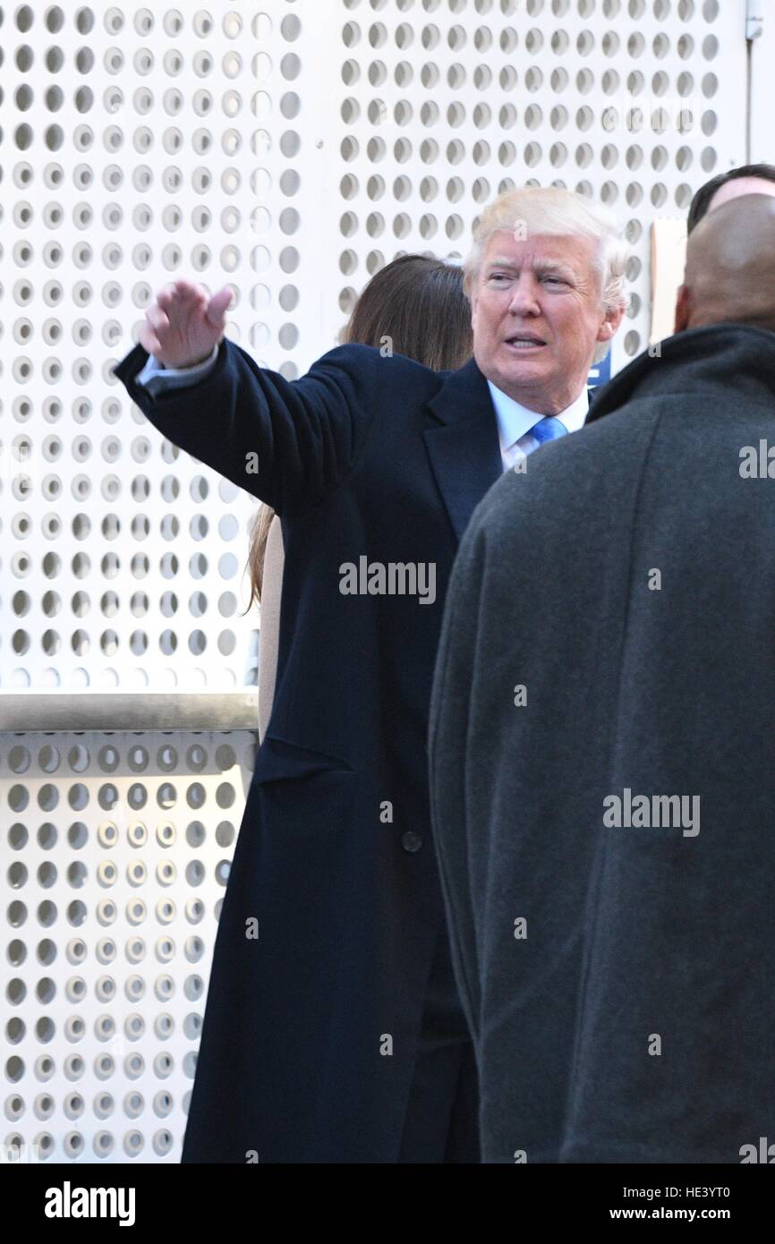 Donald Trump votes on Election Day 2016 Featuring: Donald Trump ...