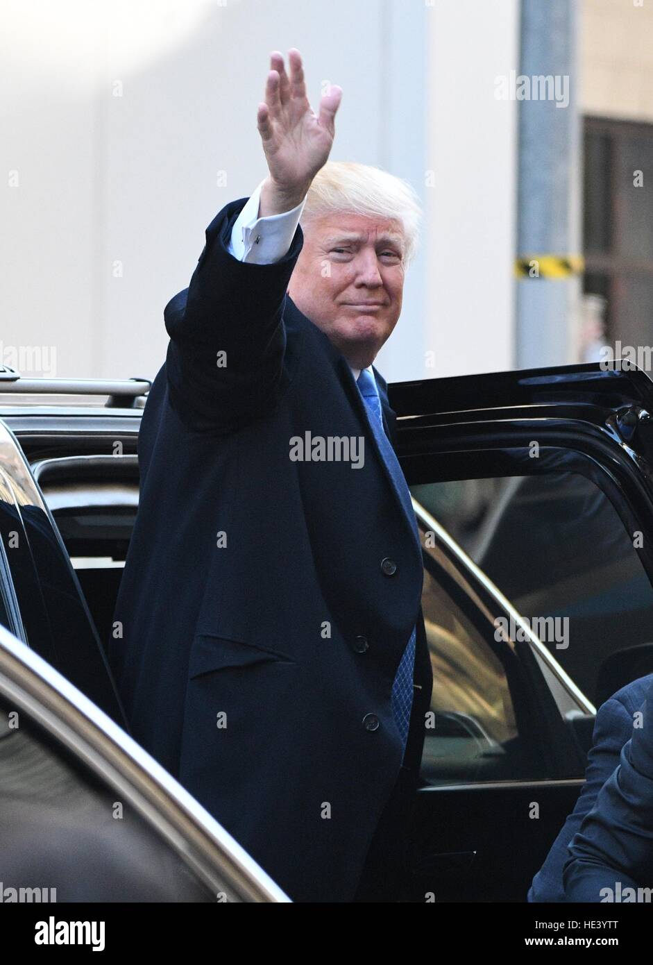 Donald Trump votes on Election Day 2016 Featuring: Donald Trump ...