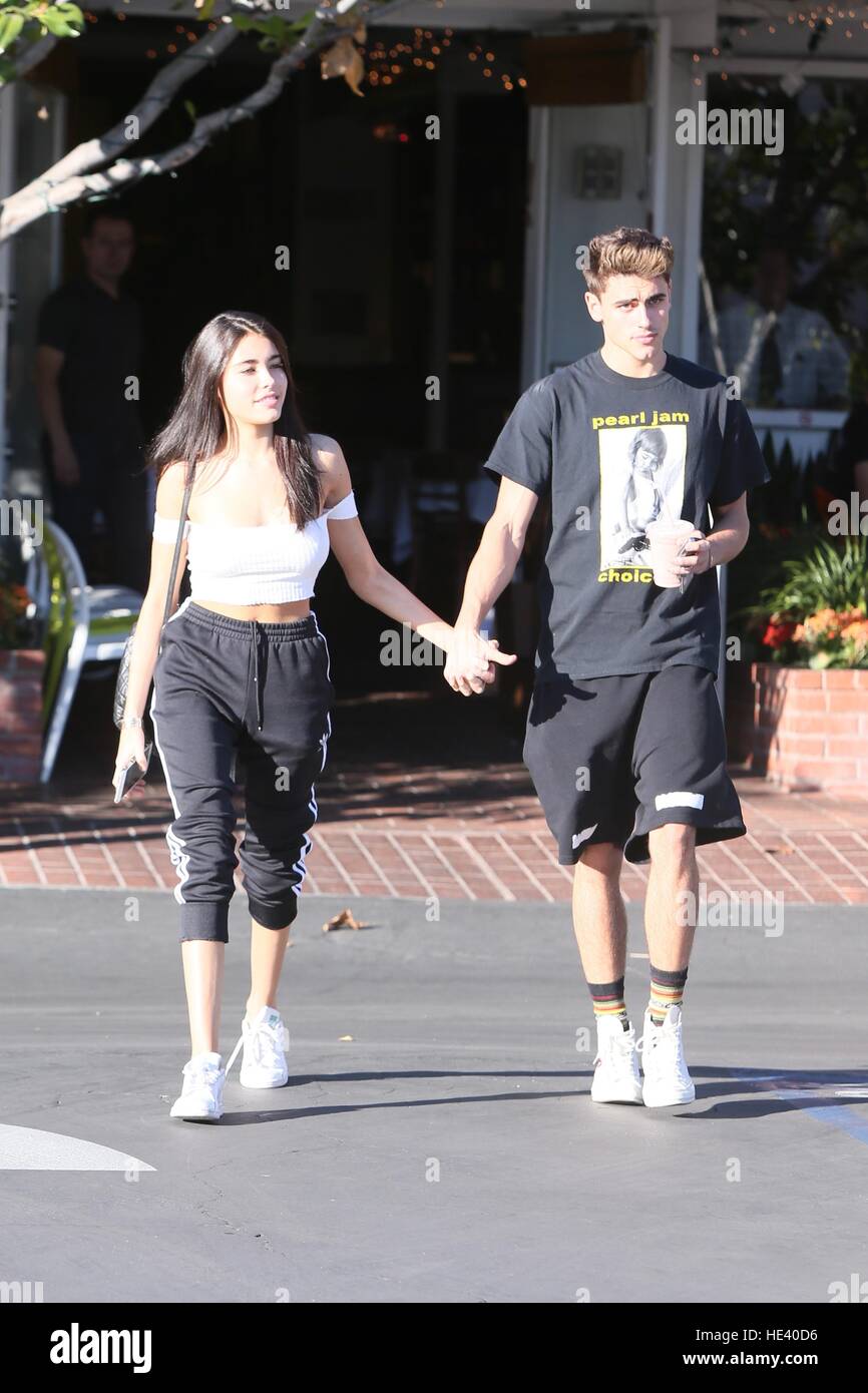 Madison Beer and Jack Gilinsky seen leaving Fred Segal hand in hand ...