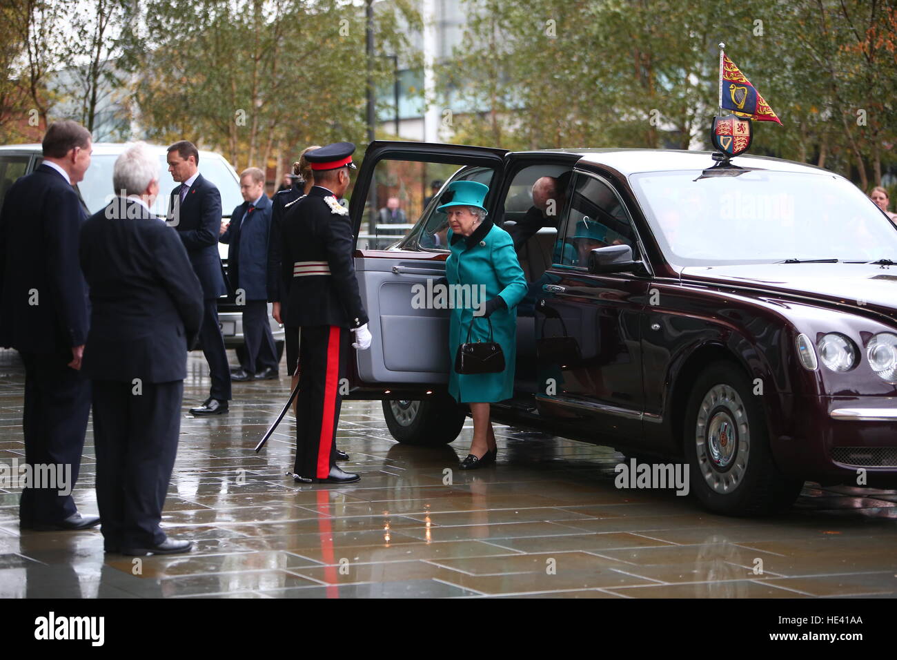 The Queen, accompanied by The Duke of Edinburgh, opens the Francis ...