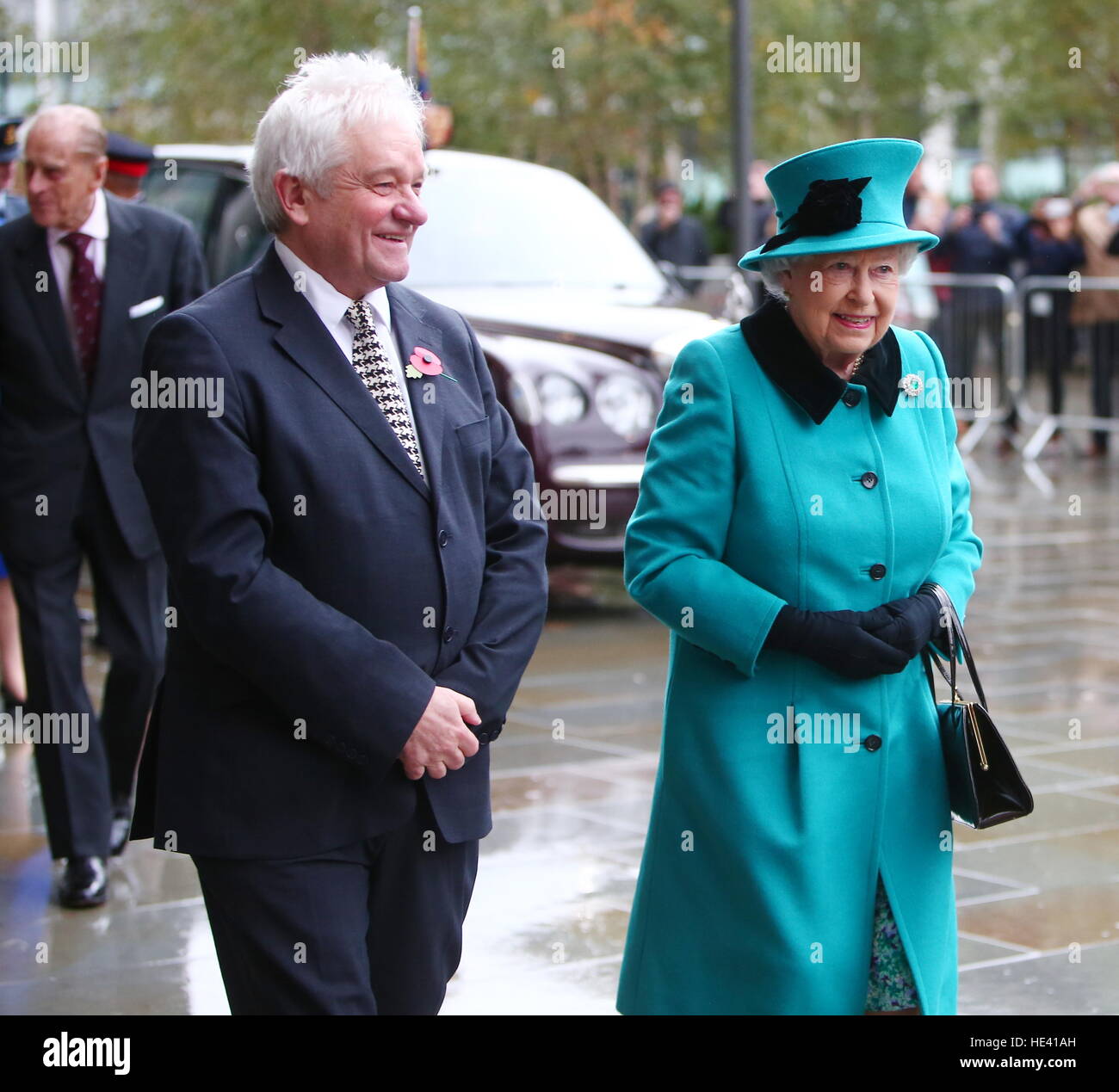 The Queen, accompanied by The Duke of Edinburgh, opens the Francis ...