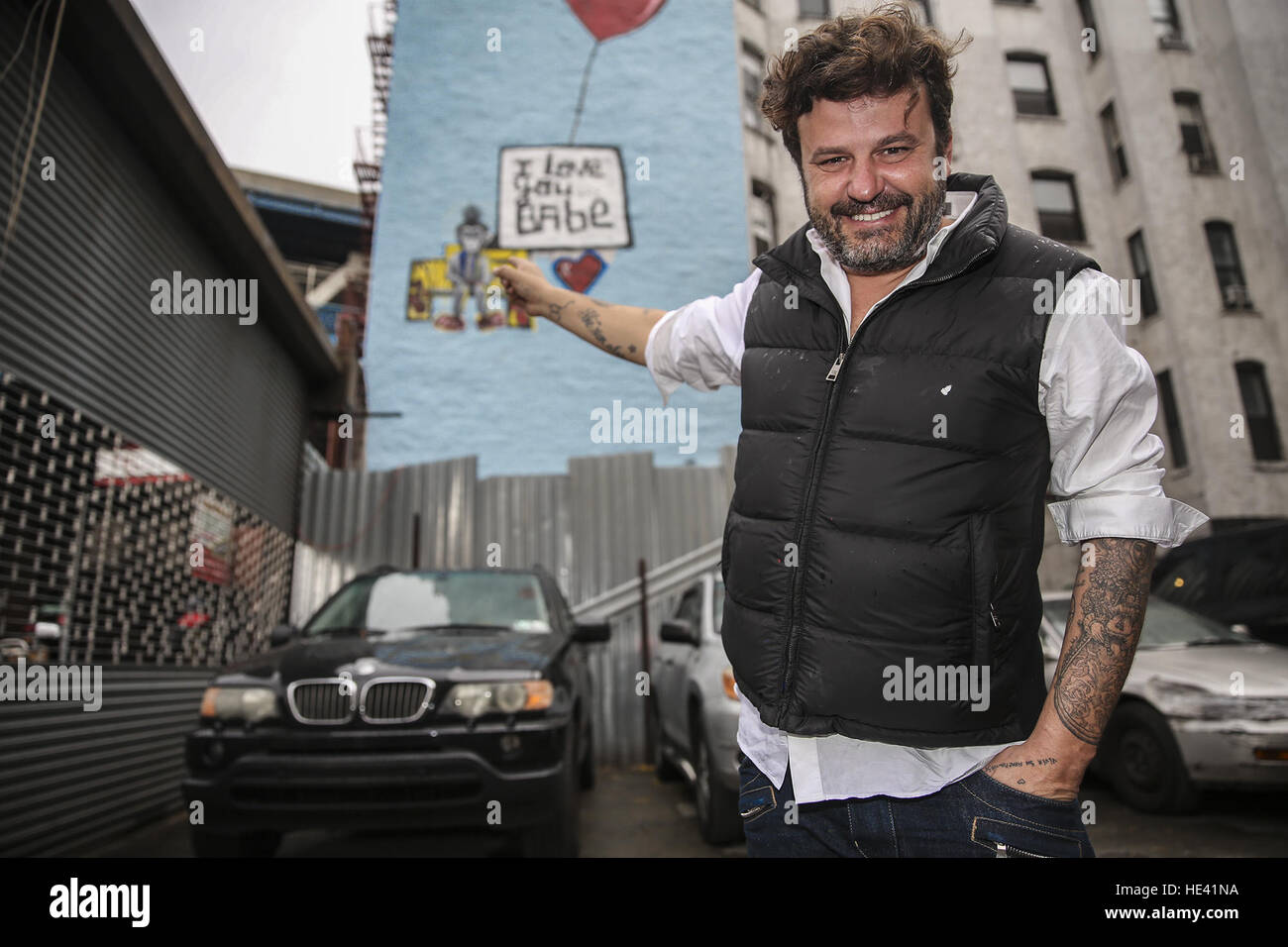 Domingo created two murals one at 83 Henry Street and the other 53 ...
